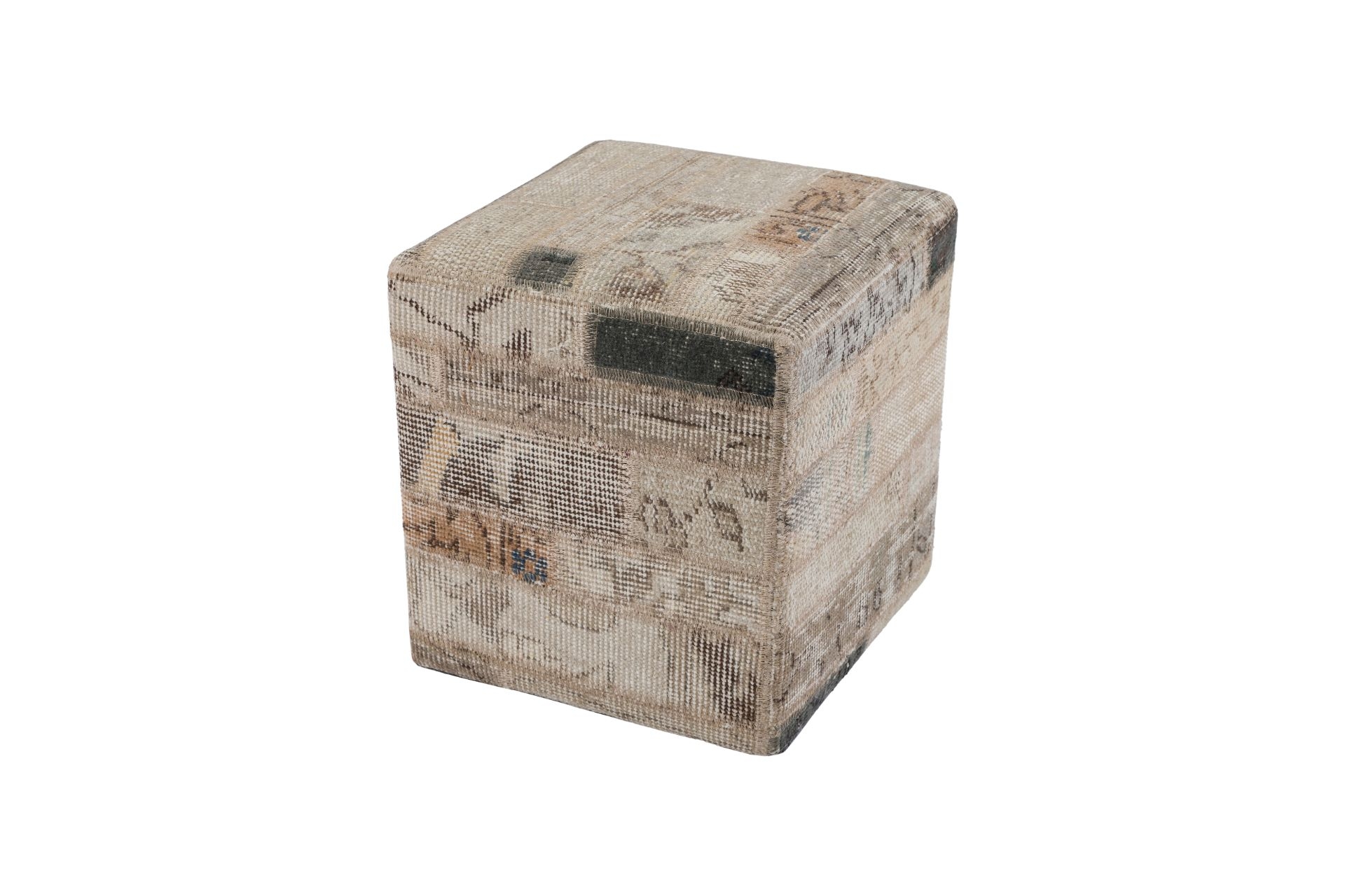 EL DOKUMA HALIDAN ÜRETİLMİŞ PUF 35X40 CM