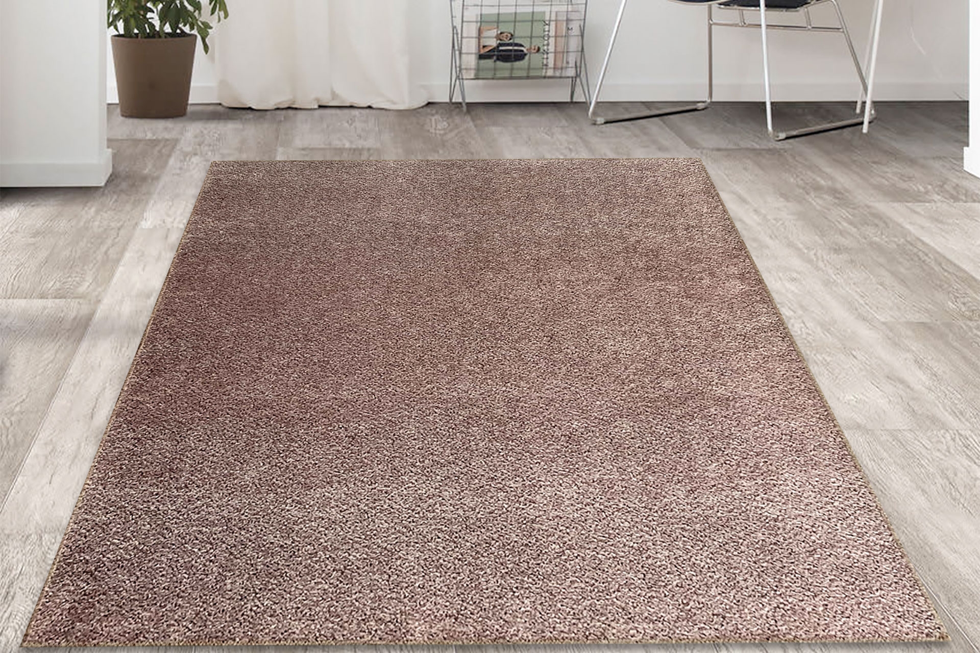 MODERN HALI, DÜZ KIRÇILLI, ROSE BEYAZ, 80X50 FİYATI - Vivense