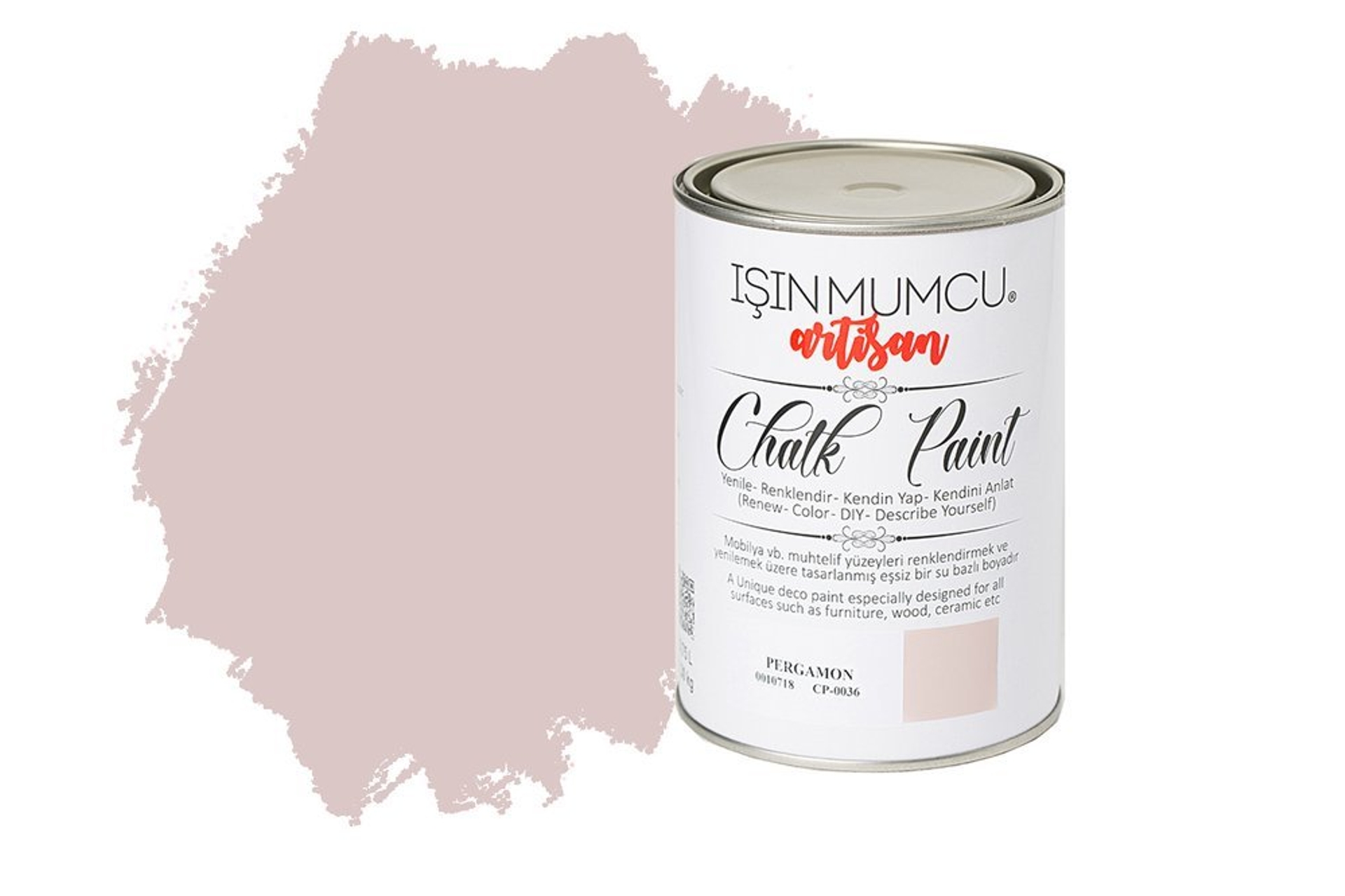CHALK PAİNT MOBİLYA BOYASI PERGAMON KÜÇÜK (1.3 KG) FİYATI - Vivense