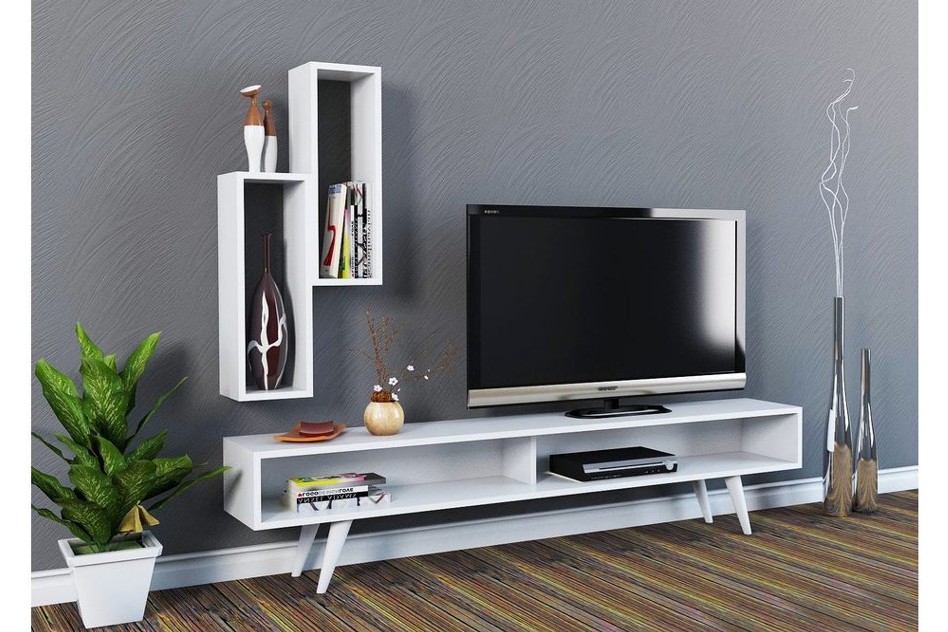 ECE TV ÜNİTESİ BEYAZ FİYATI - Vivense