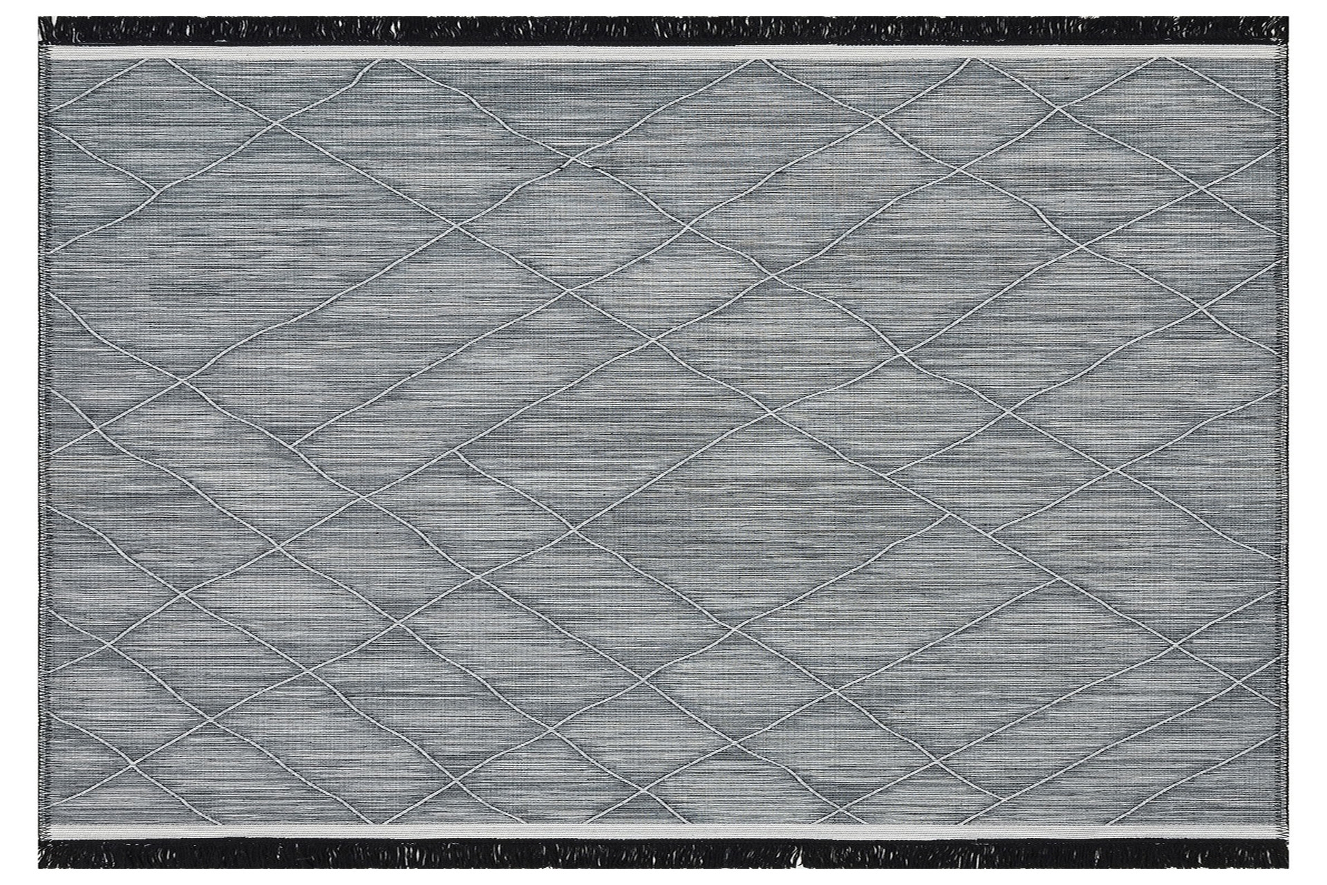ARYA CRAFT ARC DOKUMA KİLİM 02, GREY, 160X230