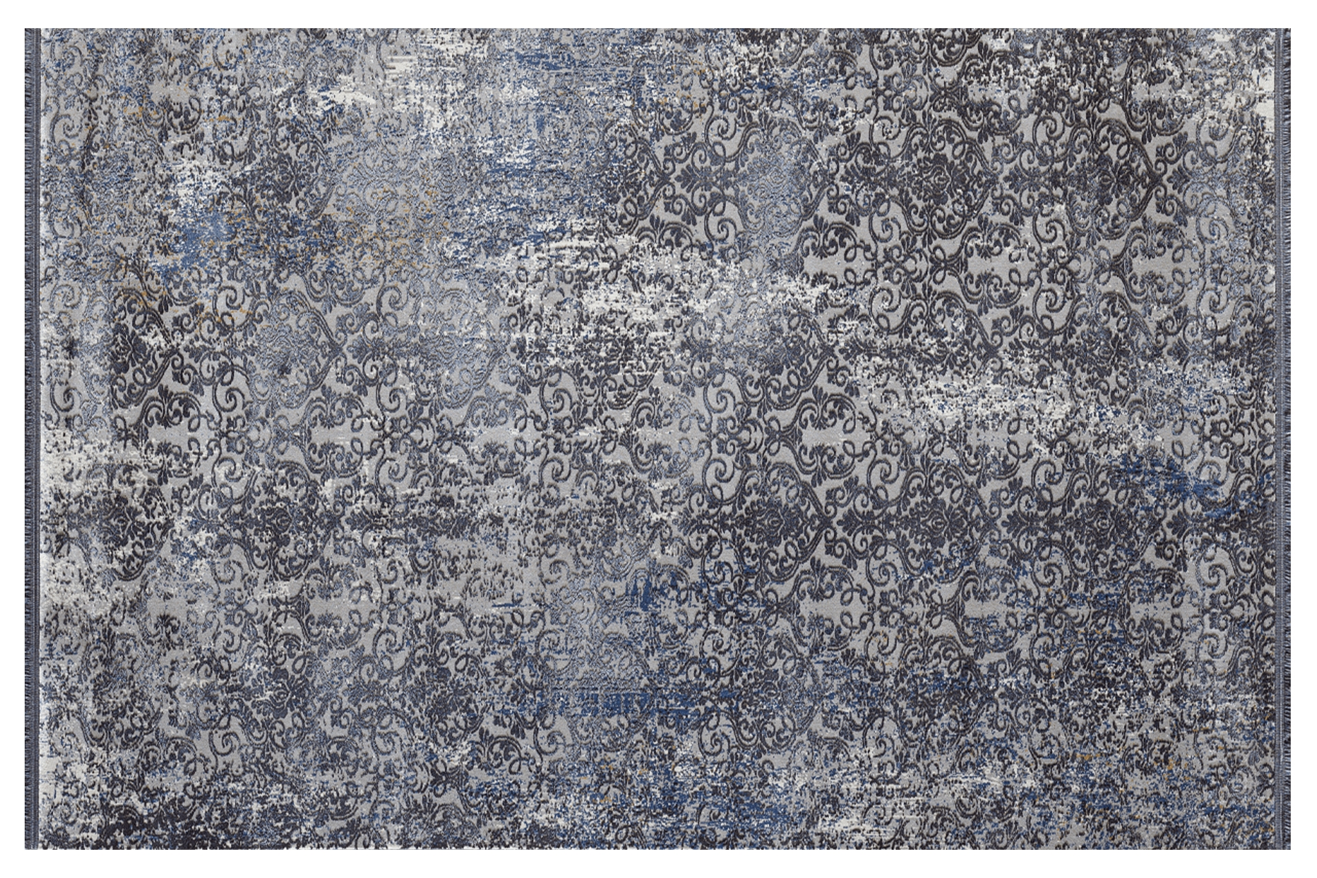 ROYAL HALI PALETTE PA19E LACİVERT GRİ MODERN SALON HALISI 100X200