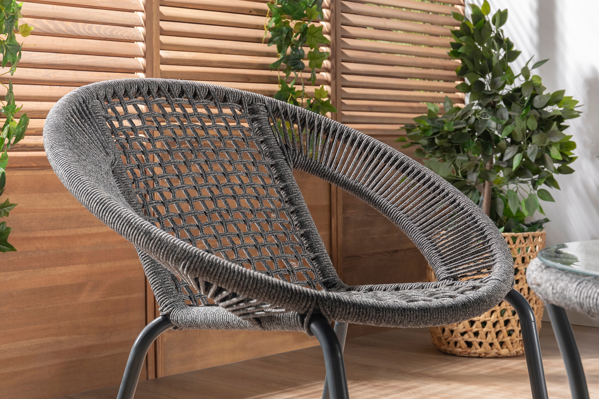 MAKSİ İP BAHÇE TAKIMI, ANTRASİT FİYATI - Vivense