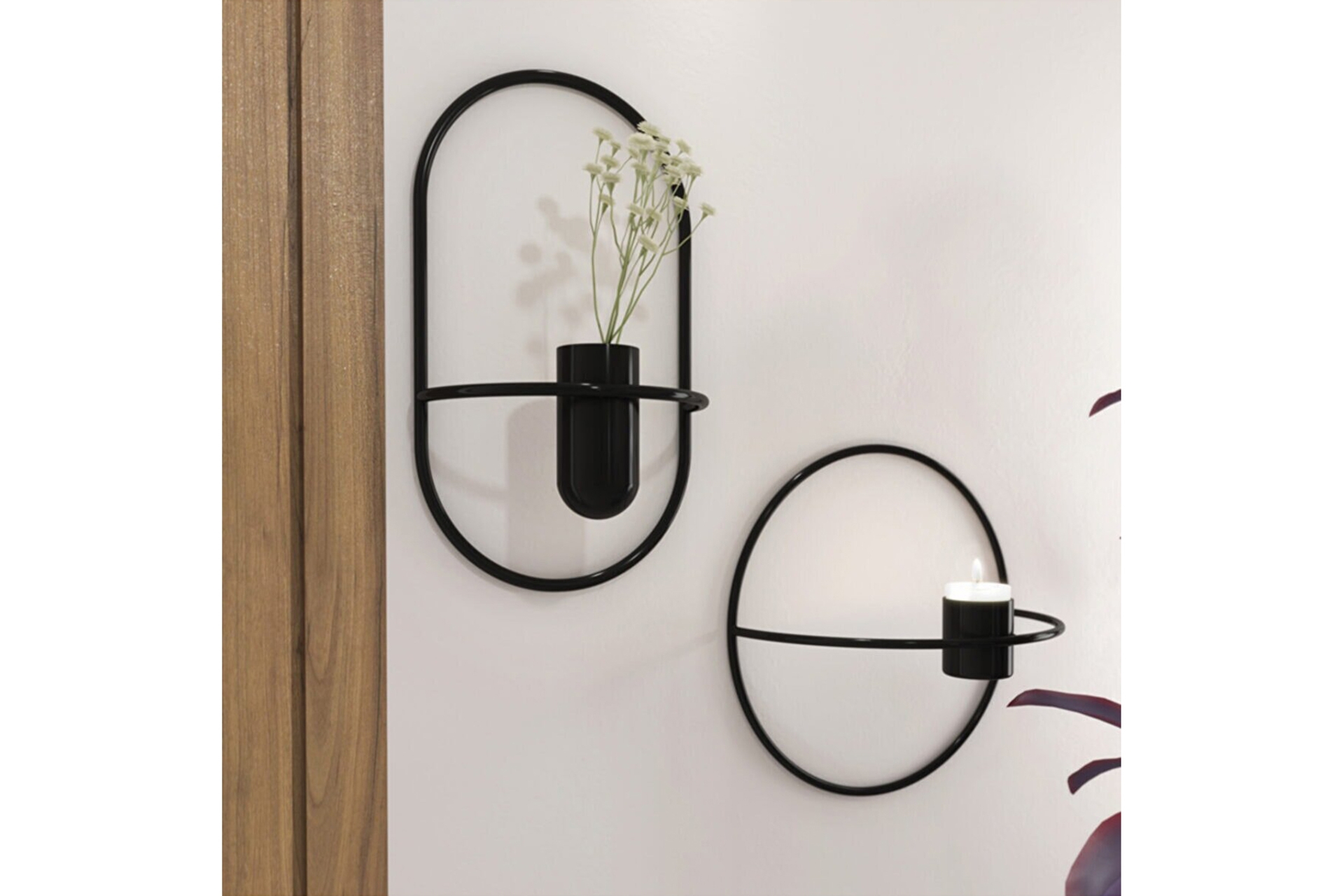 MARSAH HOME İKİLİ ŞAMDAN, SİYAH FİYATI - Vivense