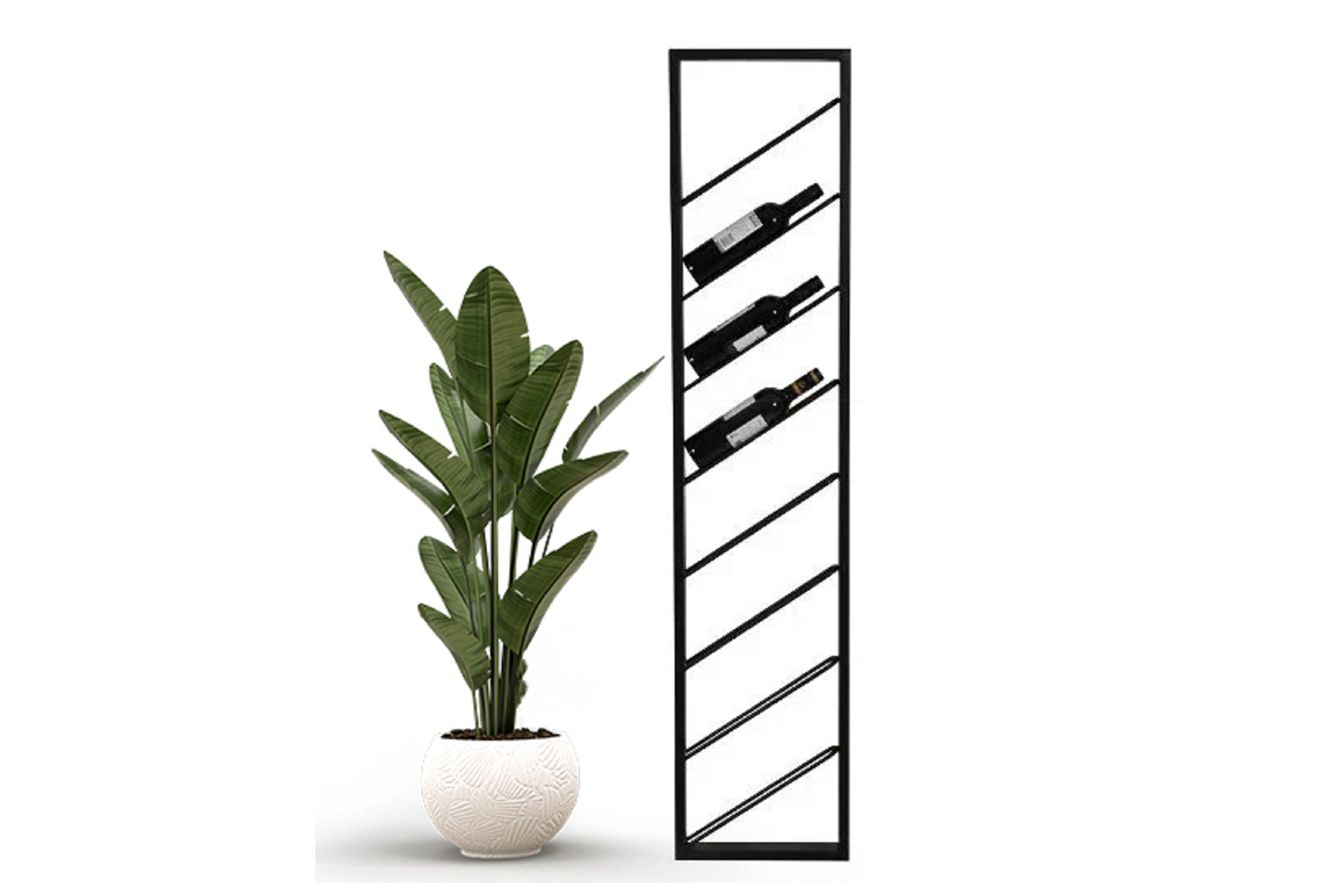 DEKOZEM DEMİR ŞİŞE RAFI, ŞARAPLIK FİYATI - Vivense