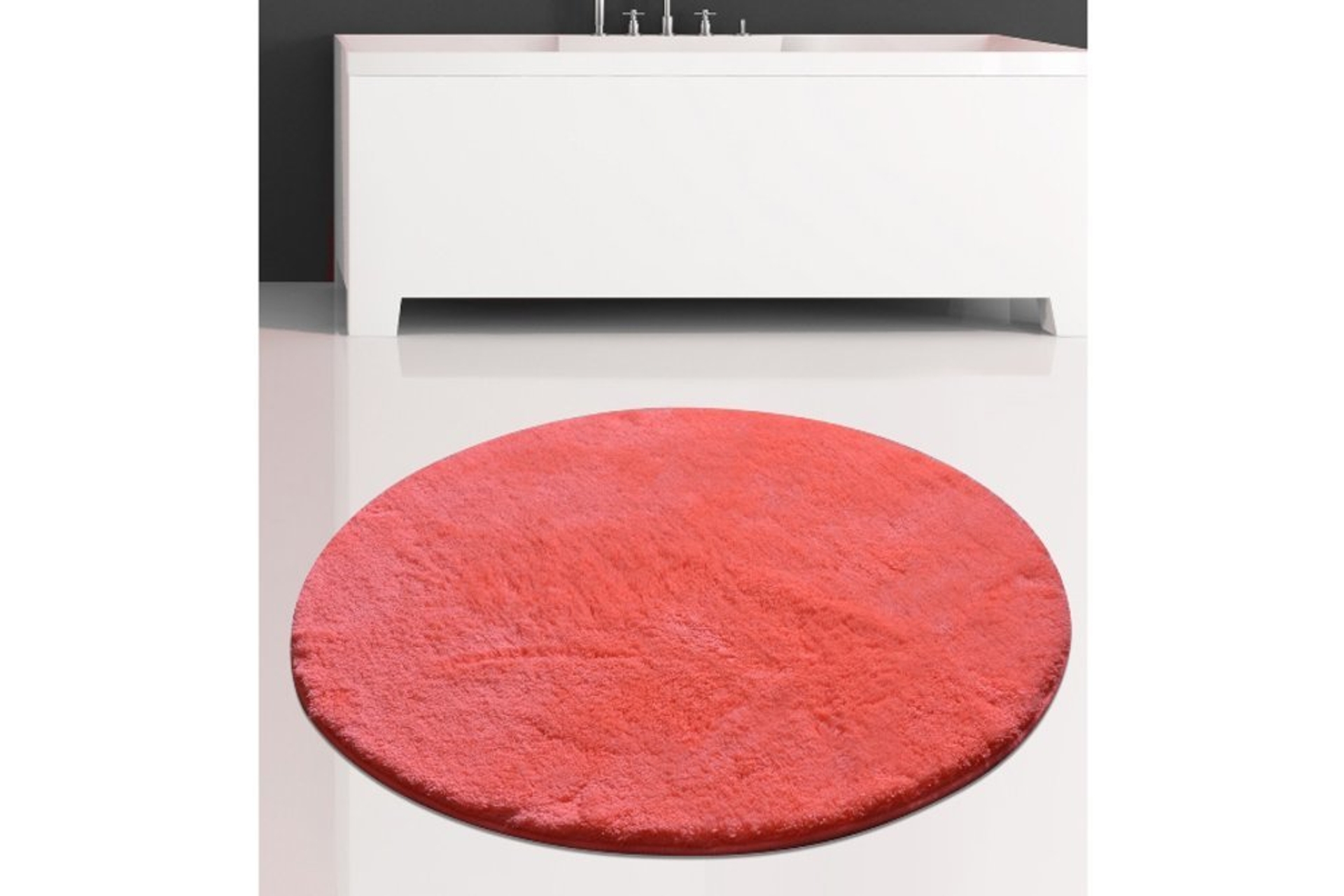 CHİLAİ HOME HAVAİ ÇAP NAR ÇİÇEĞİ 90X90 CM BANYO HALISI FİYATI - Vivense