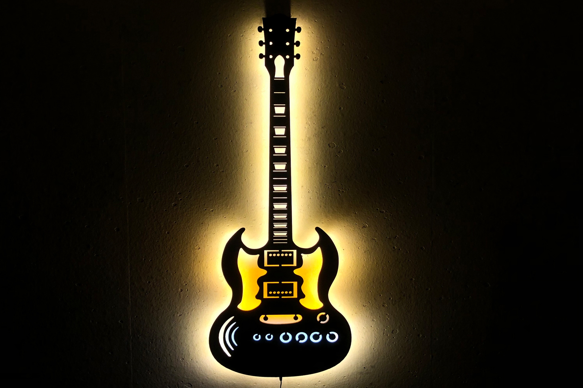 GİTAR V4 LED IŞIKLI TABLO FİYATI - Vivense