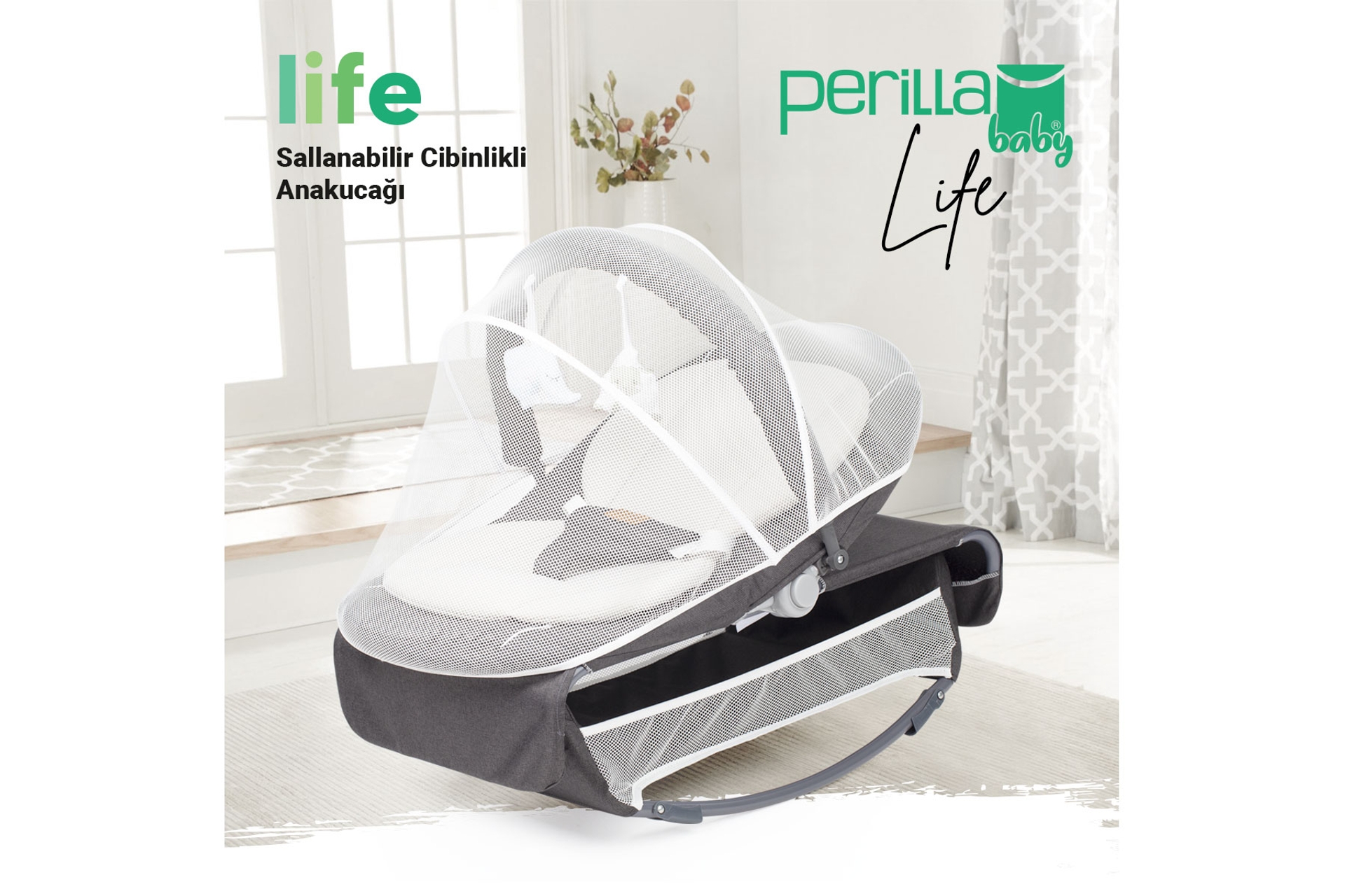 PERİLLA BABY LİFE CİBİNLİKLİ SALLANABİLİR ANA KUCAĞI, KAHVERENGİ FİYATI ...