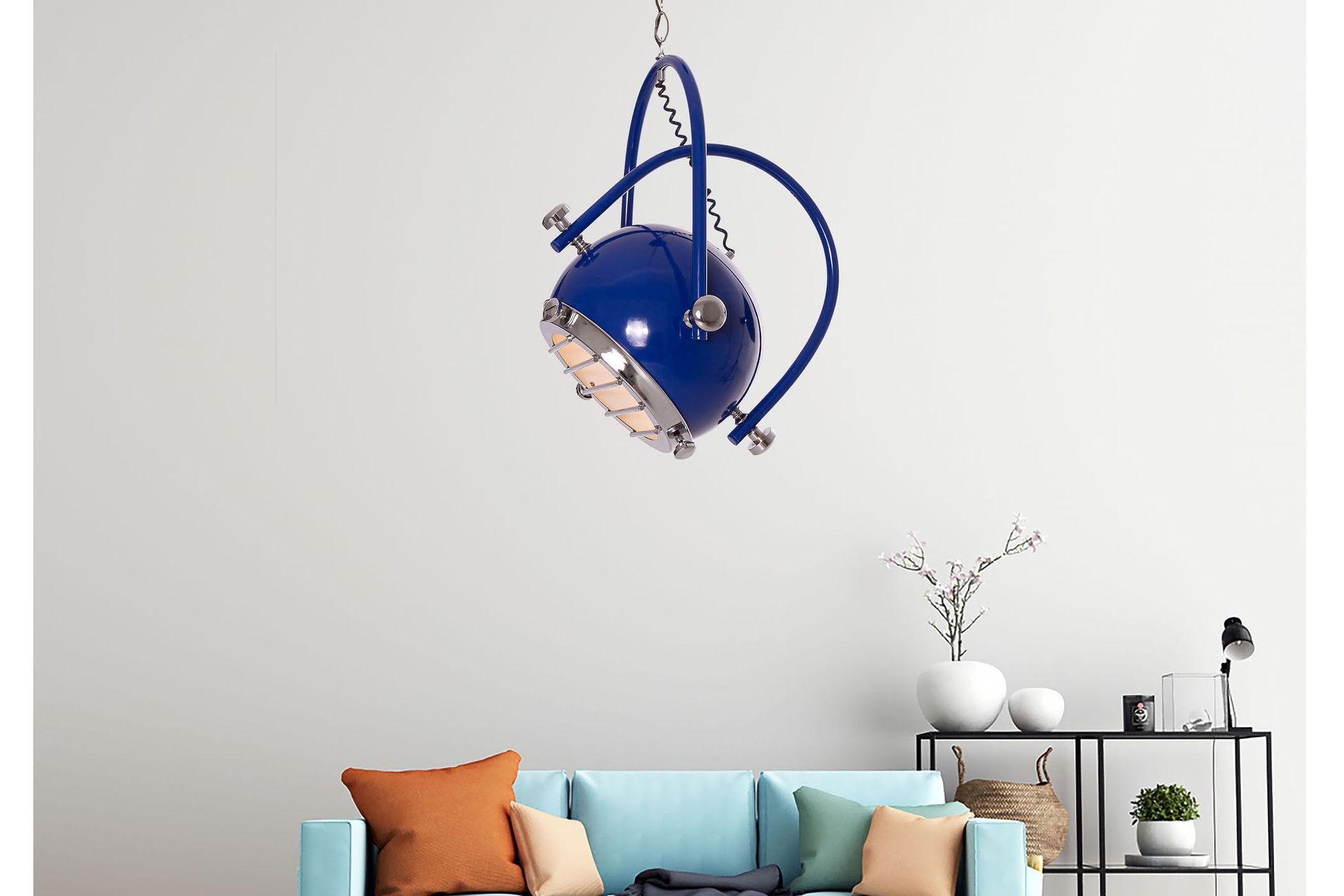 GUSTO SARKIT AVİZE, PARLEMENT MAVİ FİYATI - Vivense