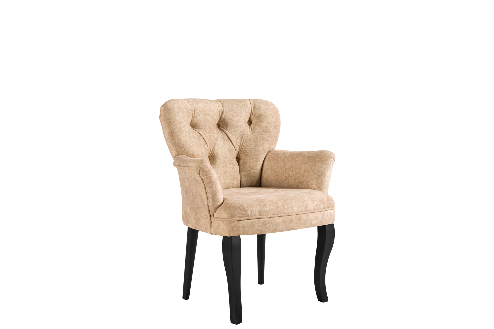 ÖZAK ELEDA KOLLU KOLTUK TAKIMI, SİYAH AYAK, CAPPUCCİNO FİYATI - Vivense