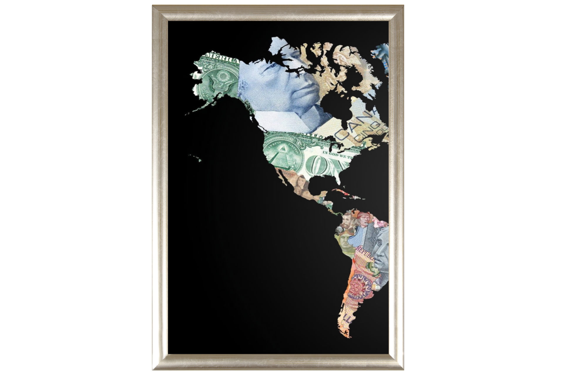 FRANK RAY MONY MAP TABLO SETİ, 50X70 FİYATI - Vivense