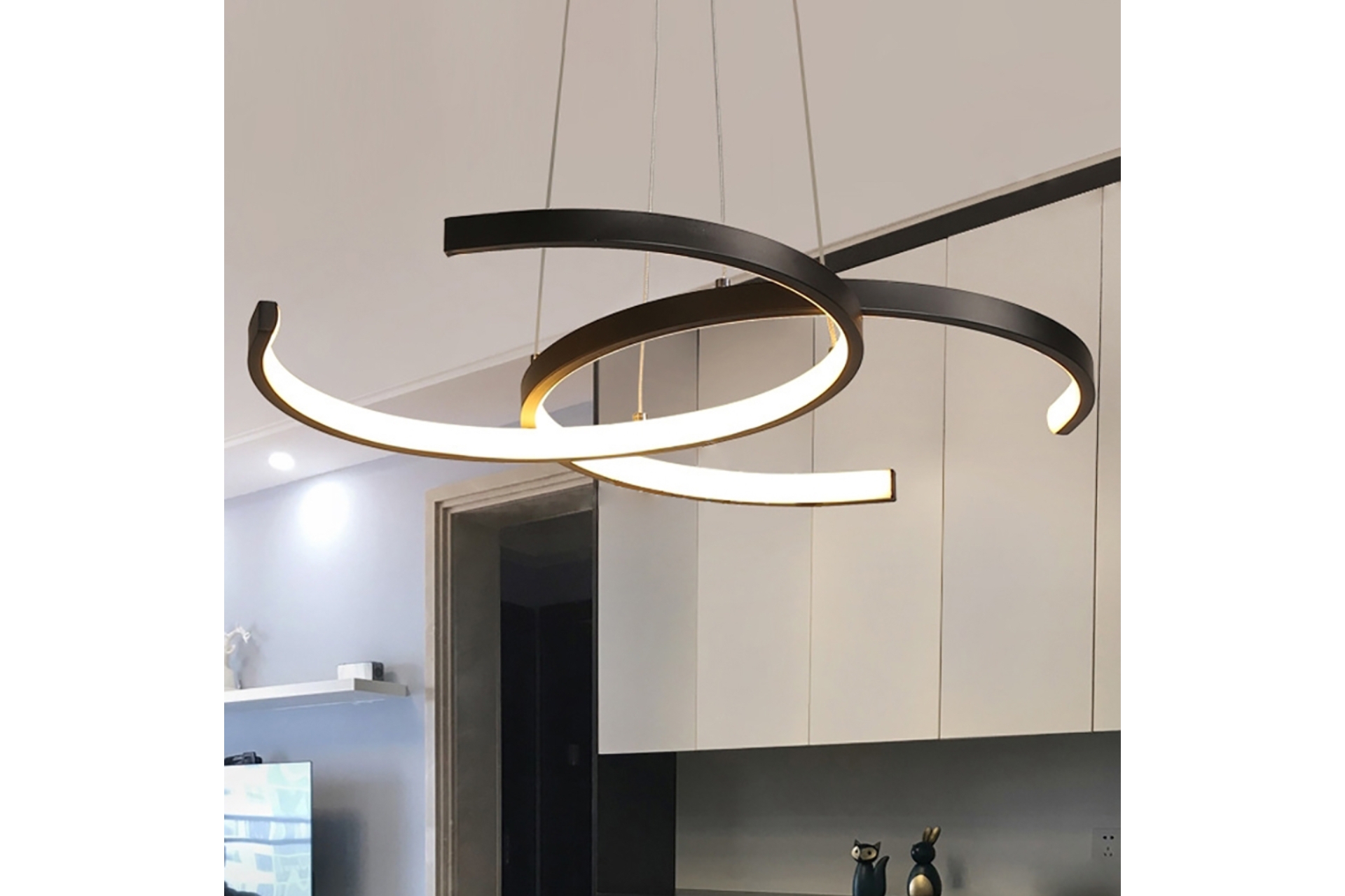 CHANNEL SARKIT LED AVİZE 45+45CM FİYATI - Vivense