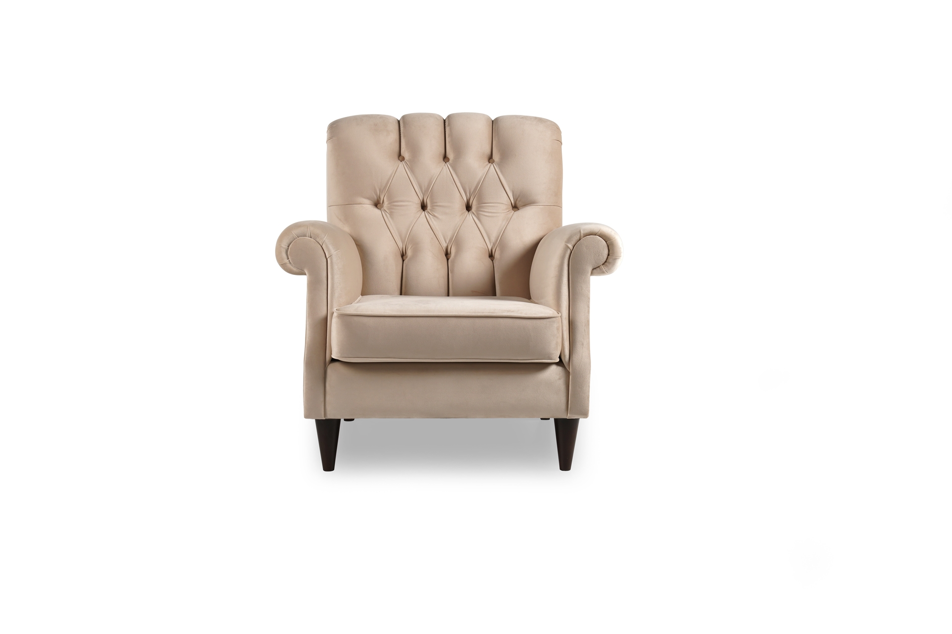 LOUNGE TEKERLEKSİZ KABARASIZ BERJER, KREM FİYATI - Vivense