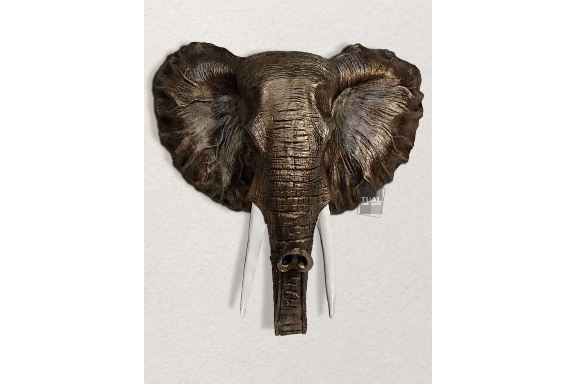 DEKOROMİ CRAFT FİL DUVAR HEYKELİ,TOPAZ FİYATI - Vivense