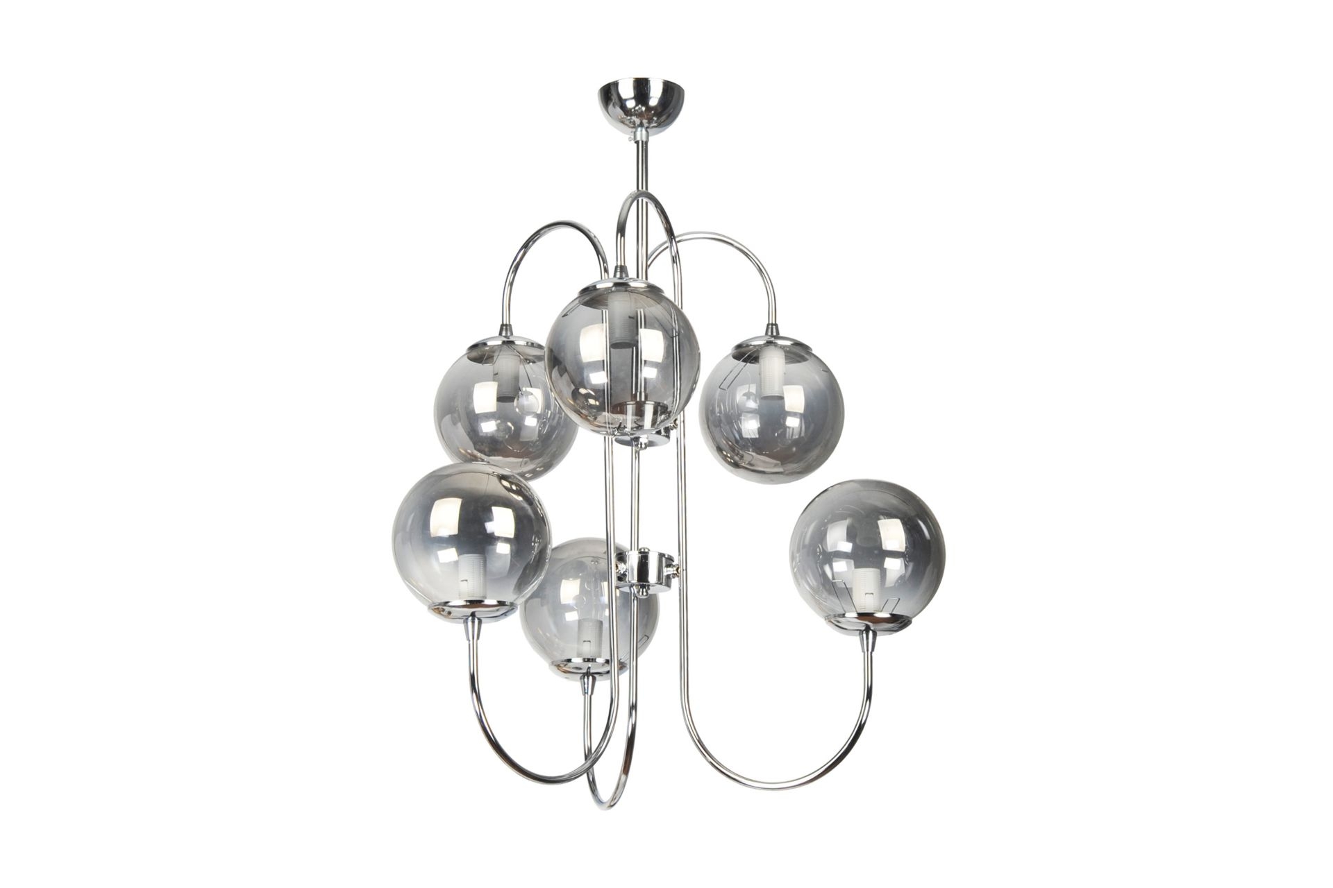 VENON AYDINLATMA ANGELA ALTILI AVİZE, KROM FÜME FİYATI - Vivense