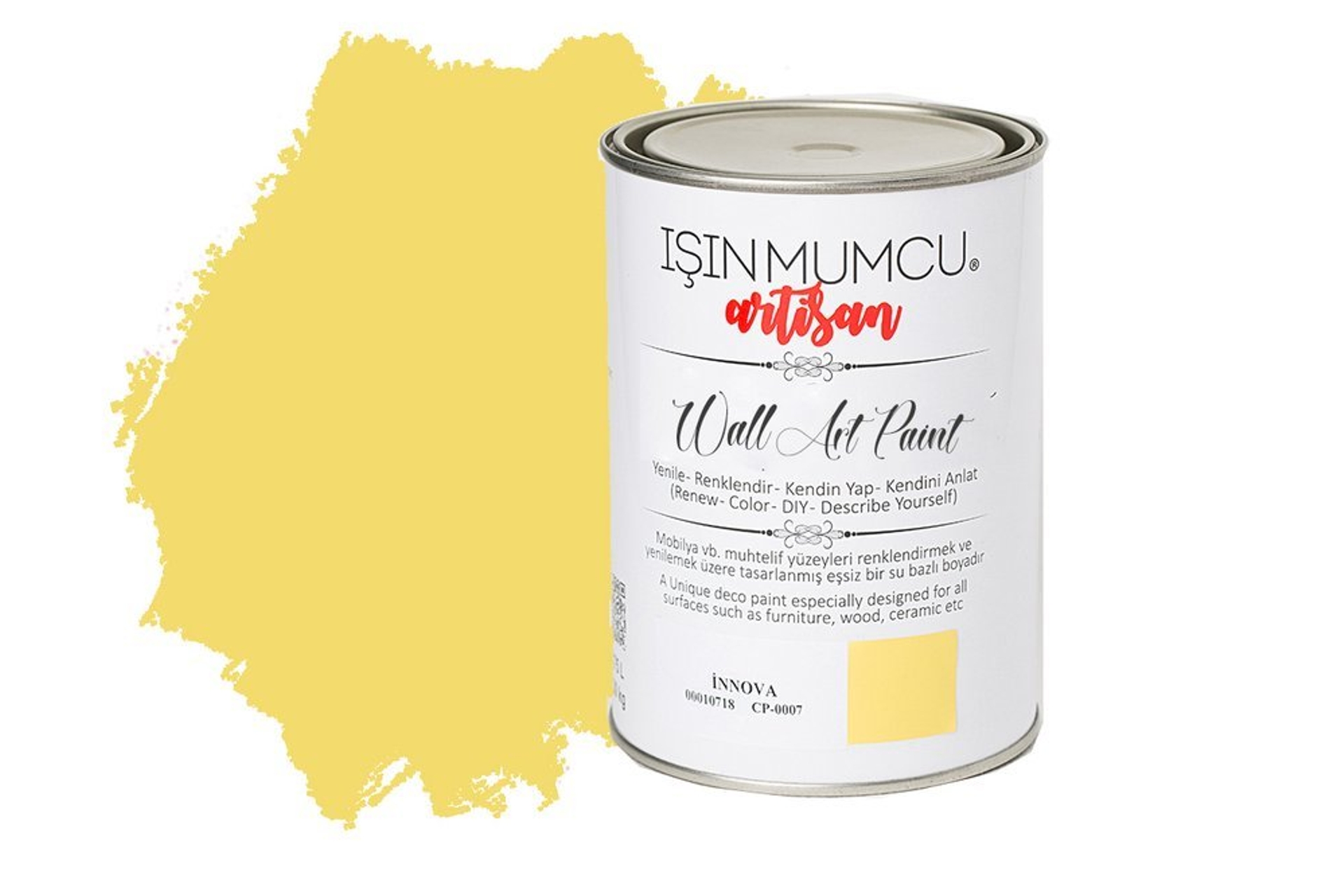 DUVAR BOYASI INNOVA WALL ART PAİNT KÜÇÜK (1.3 KG) FİYATI - Vivense