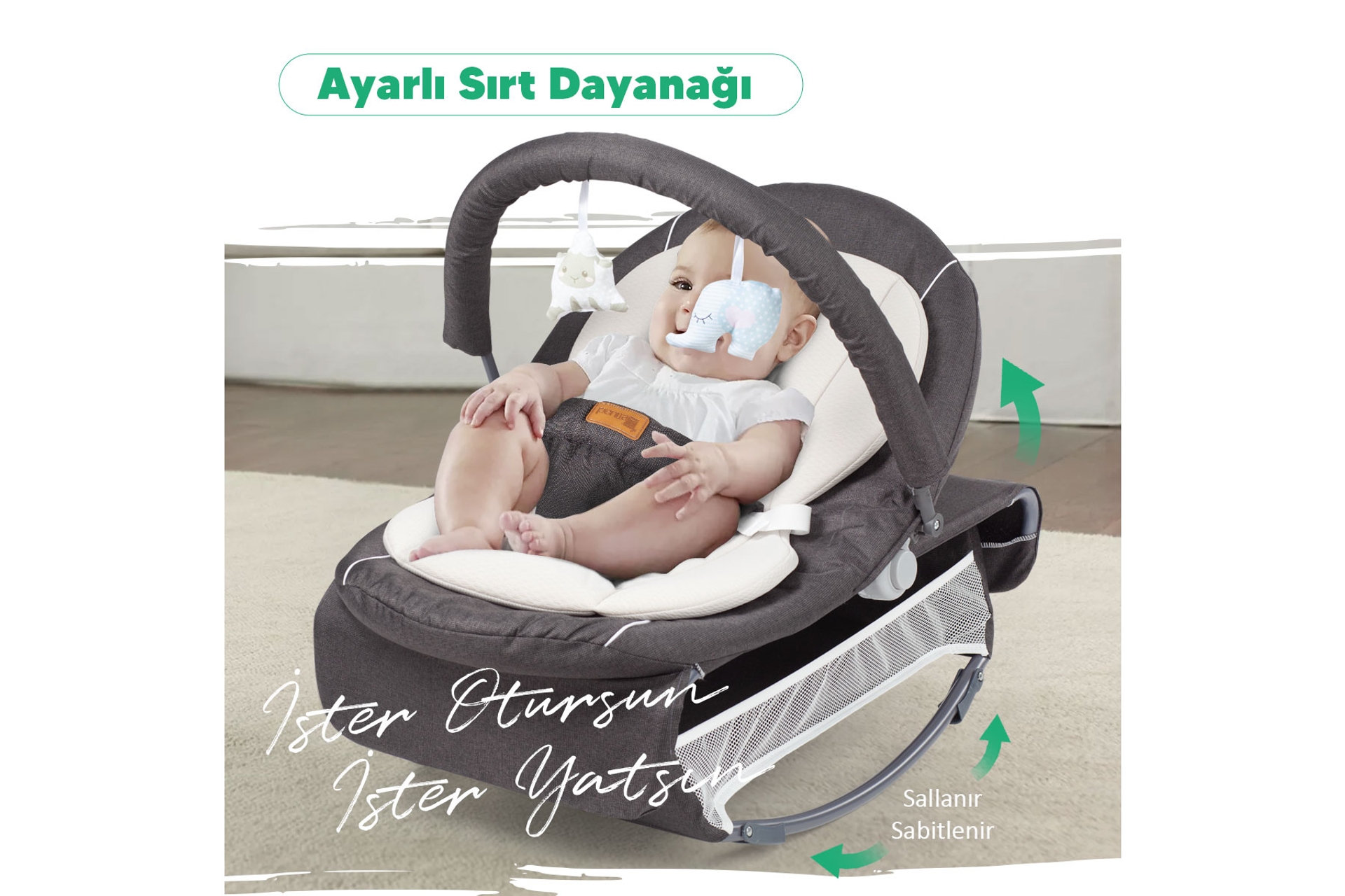 PERİLLA BABY LİFE CİBİNLİKLİ SALLANABİLİR ANA KUCAĞI, KAHVERENGİ FİYATI ...