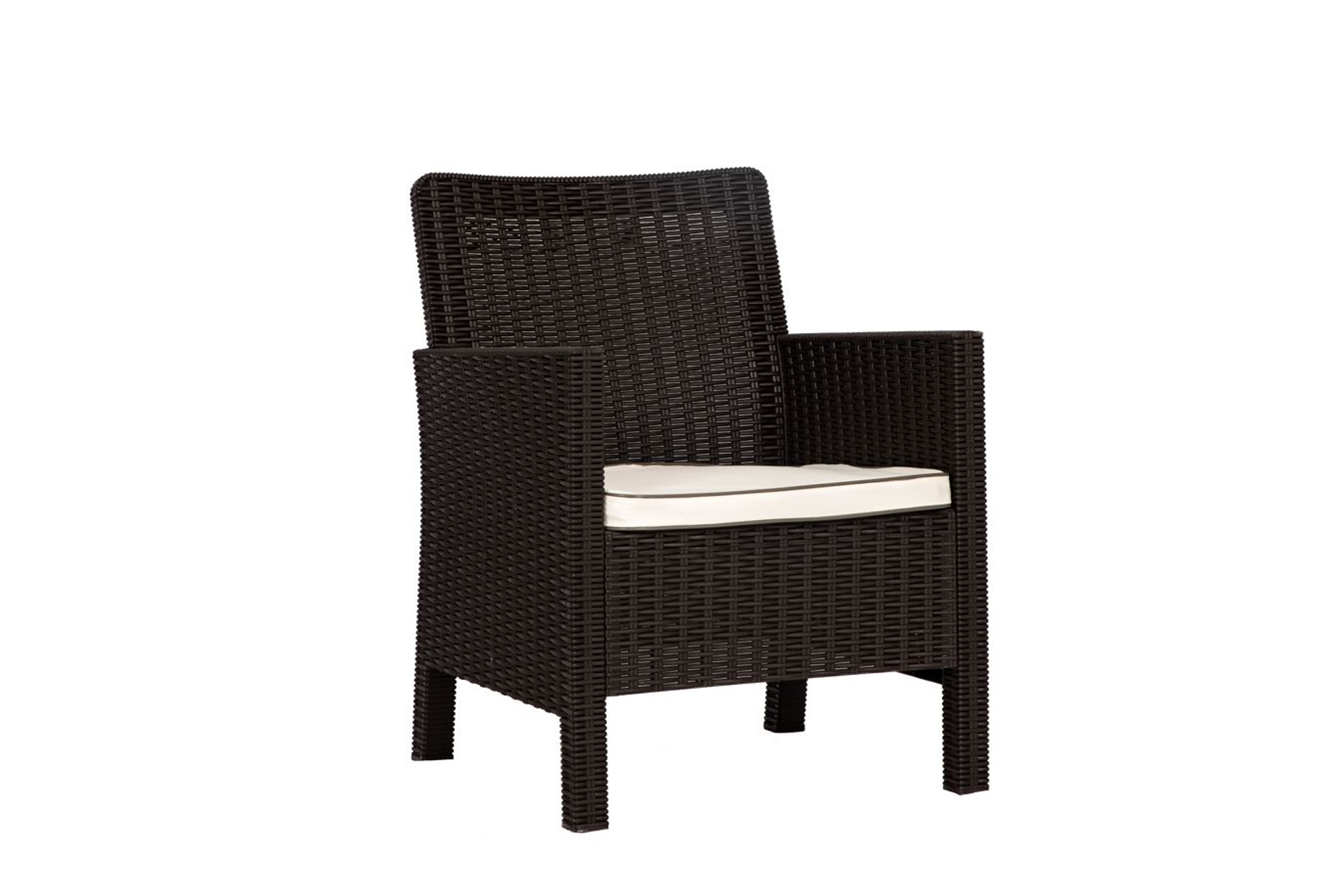 NOVA PLASTİK İKİLİ OTURMA TAKIMI, KAHVERENGİ FİYATI - Vivense