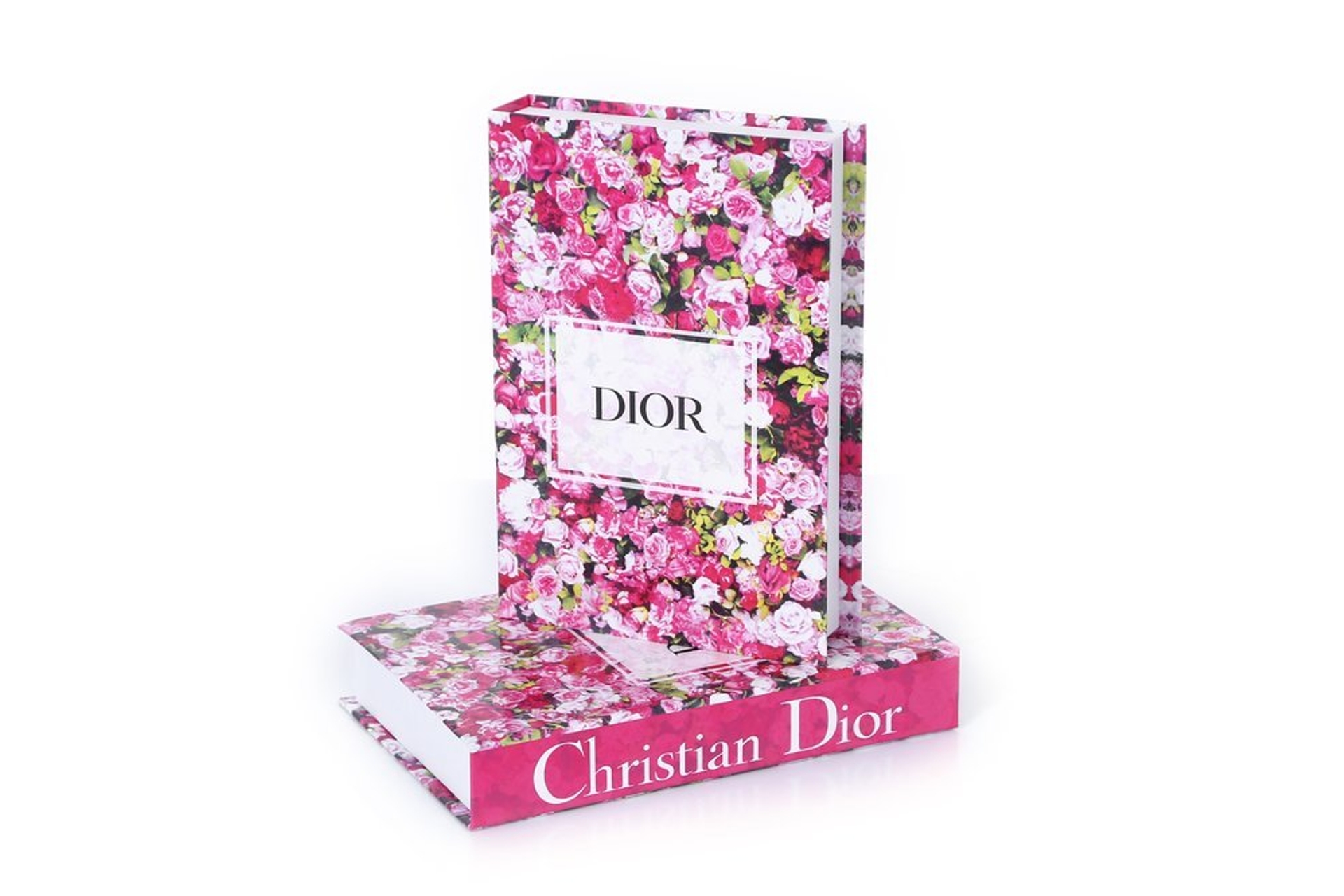 DEKORATİF KİTAP KUTU DR PİNK FLOWERS 27X19X4 FİYATI - Vivense