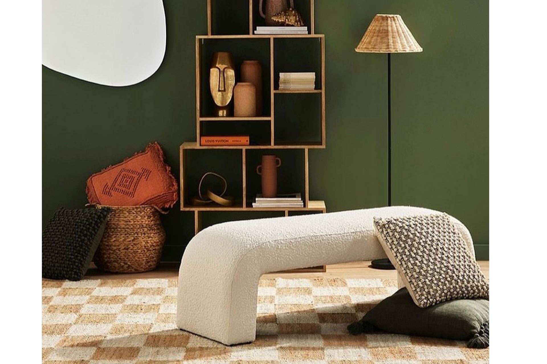 ARYA TEDDY BENCH, BEYAZ
