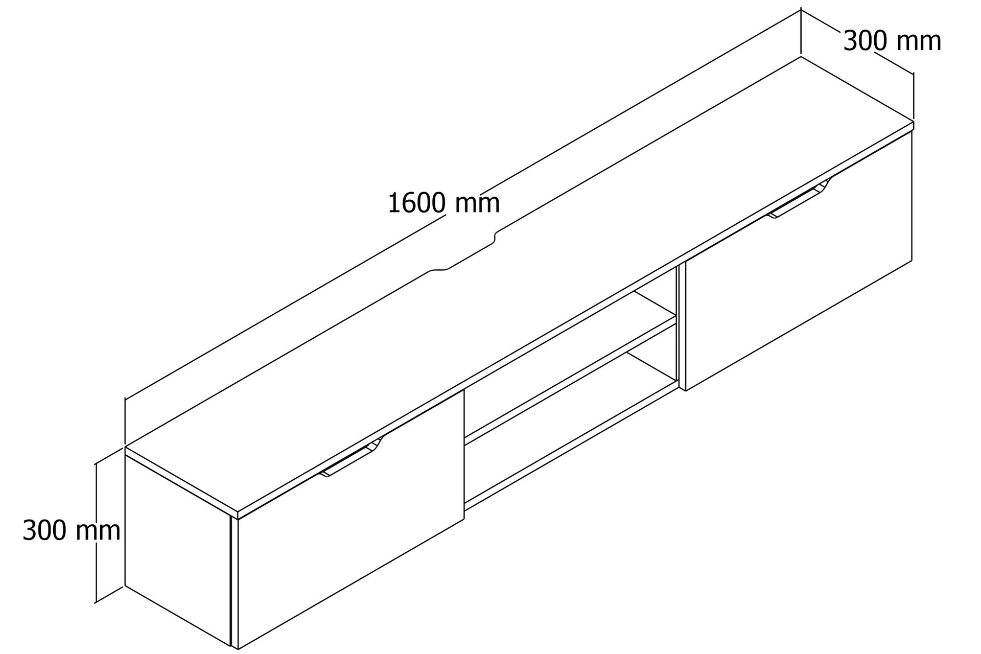 DENOYA TV ÜNİTESİ, 2 KAPAKLI, DUVARA ASKI, BAROK FİYATI - Vivense