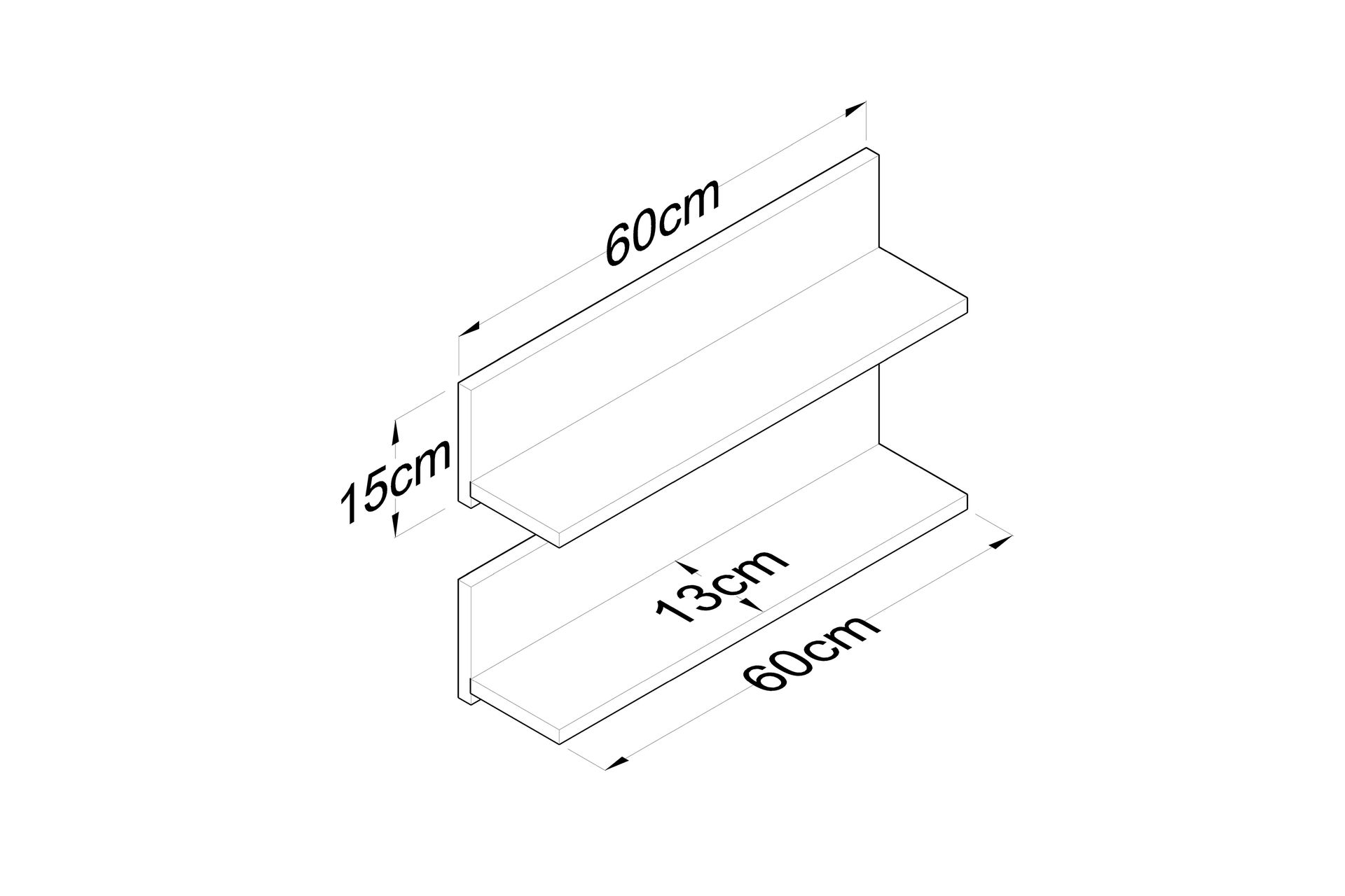 RANİ DUVAR ASKISI E16, SEPET CEVİZ, İKİLİ FİYATI - Vivense
