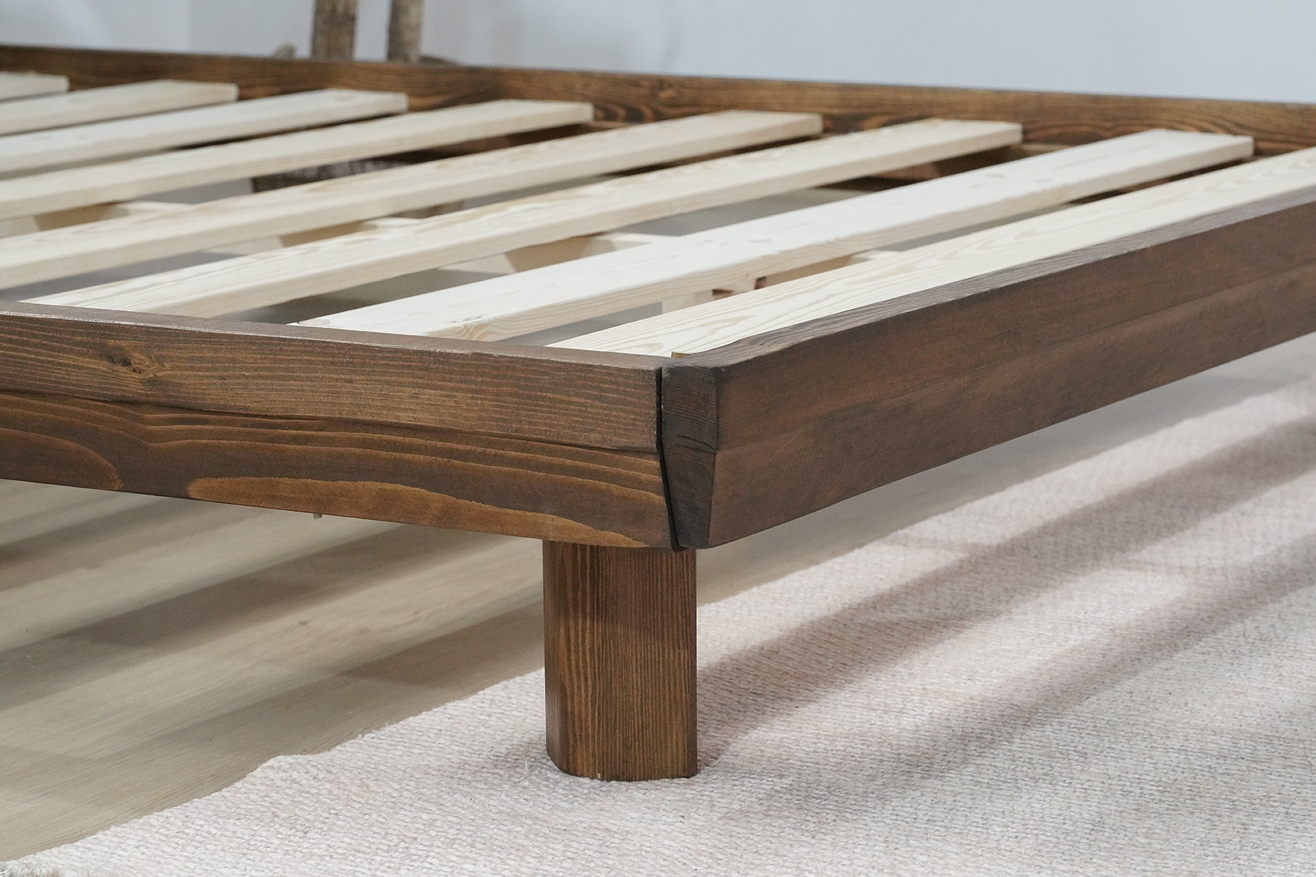 LUNA HENDRİCK AHŞAP KARYOLA, CEVİZ, 100X200 FİYATI - Vivense