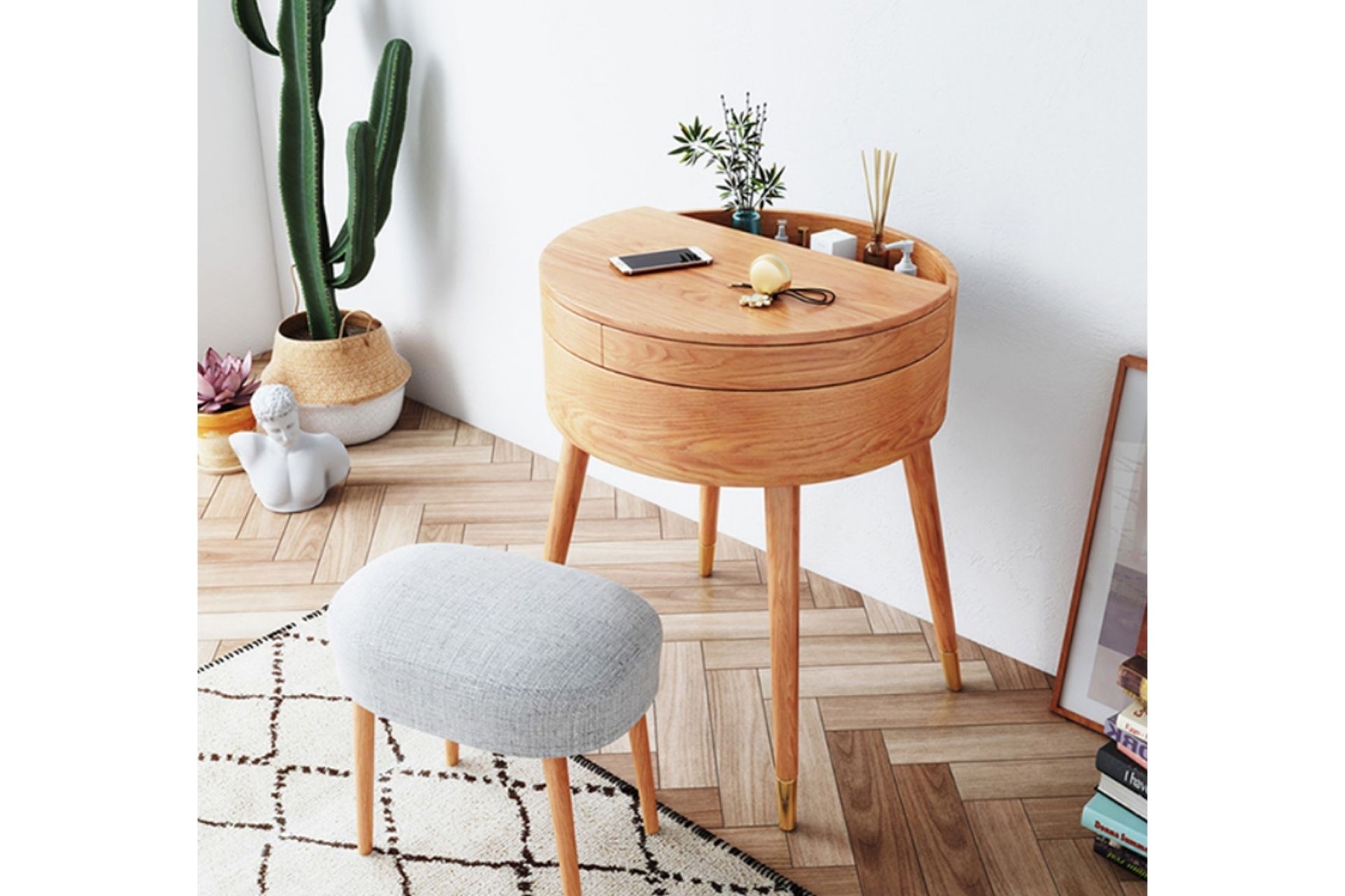 FİLLORY SONJA MAKYAJ MASASI, NATUREL FİYATI - Vivense