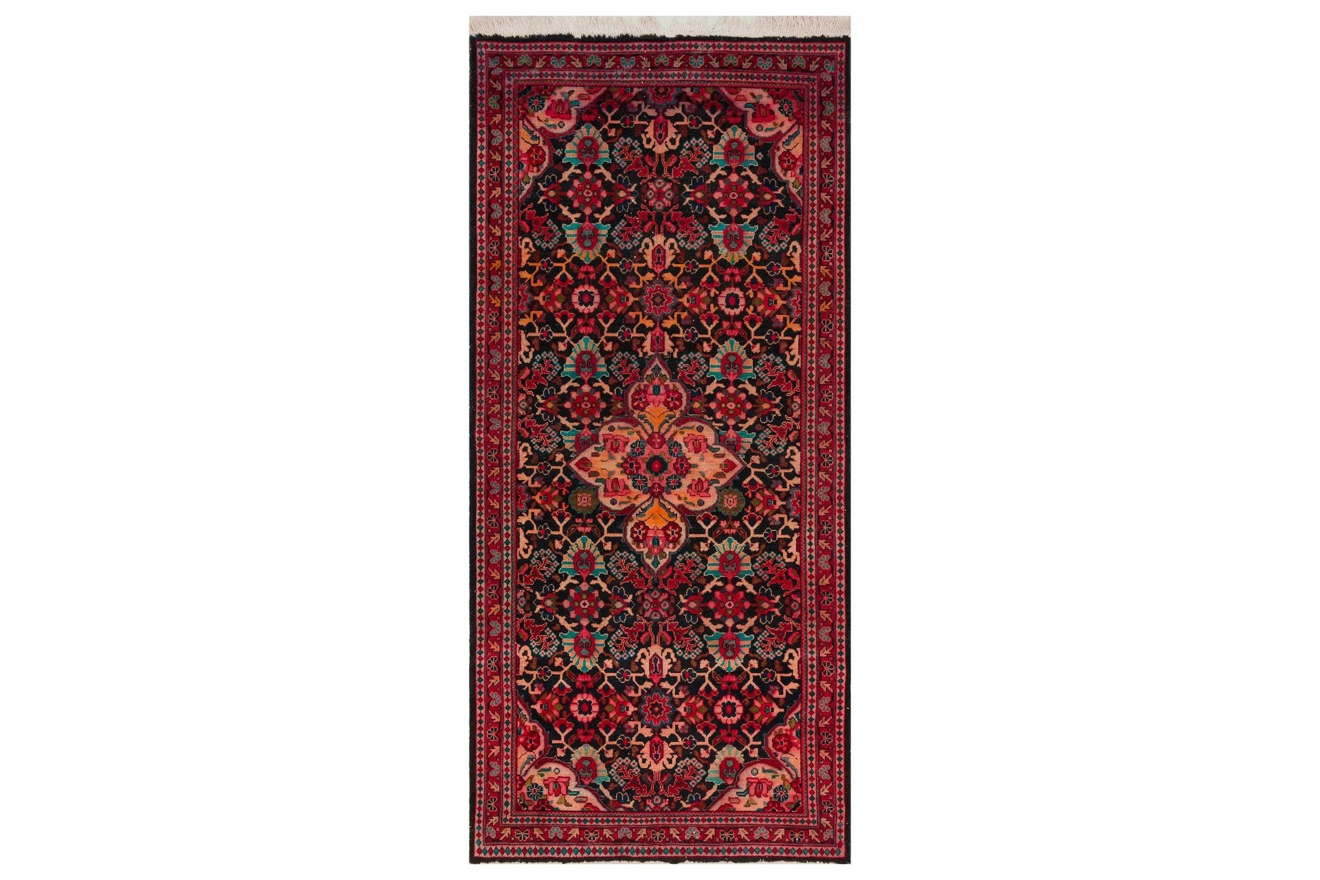 EL DOKUMA İRAN YÜN HALISI 140X314