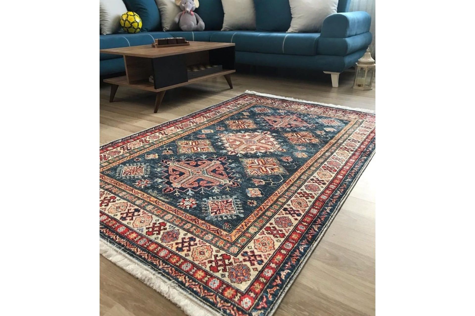 HALIMAX DARA 174 KAYMAZ DOKUMA TABANLI OTANTİK DESENLİ MODERN HALI ...