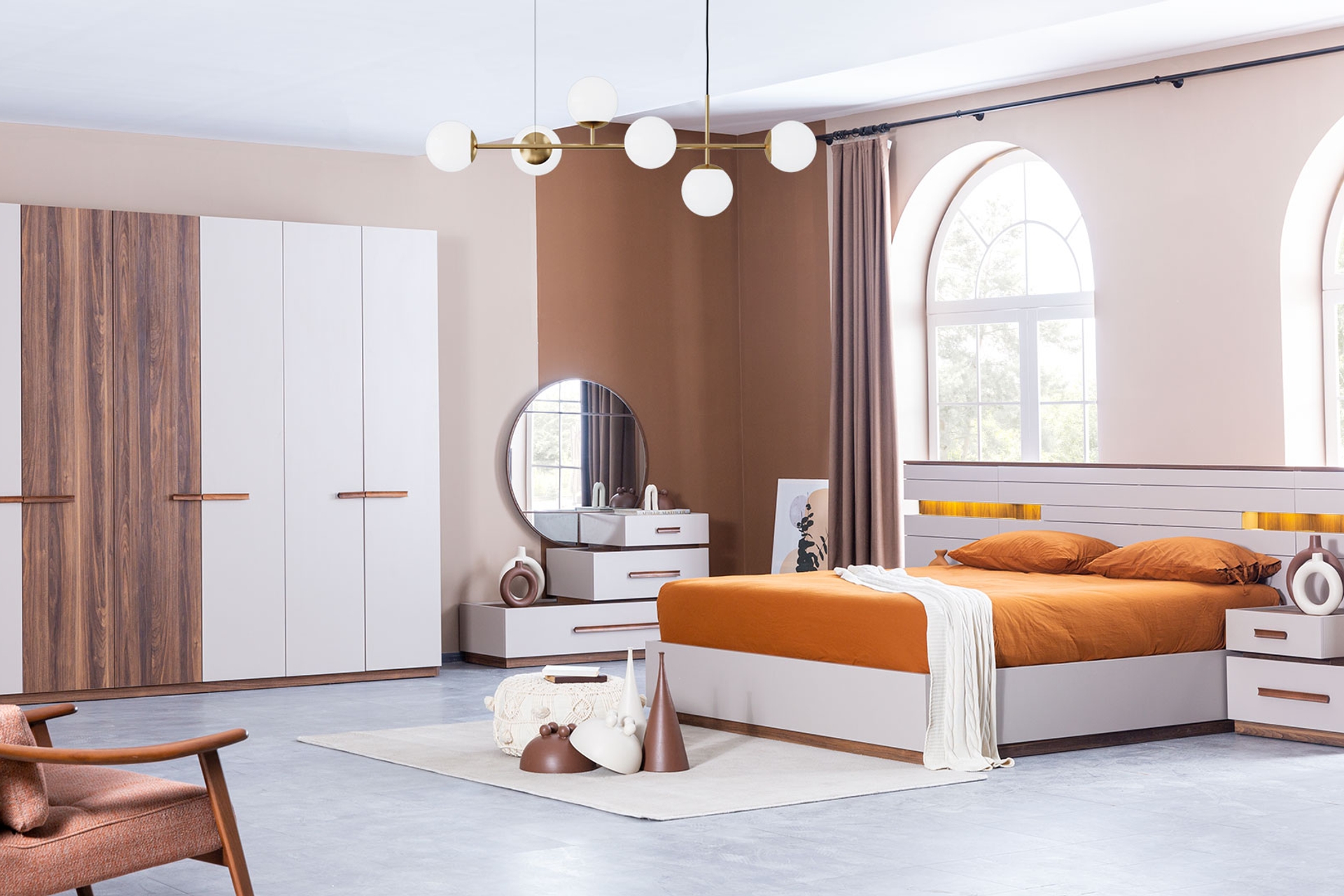 GABON ŞİFONYER VE AYNA, 3 ÇEKMECELİ FİYATI - Vivense