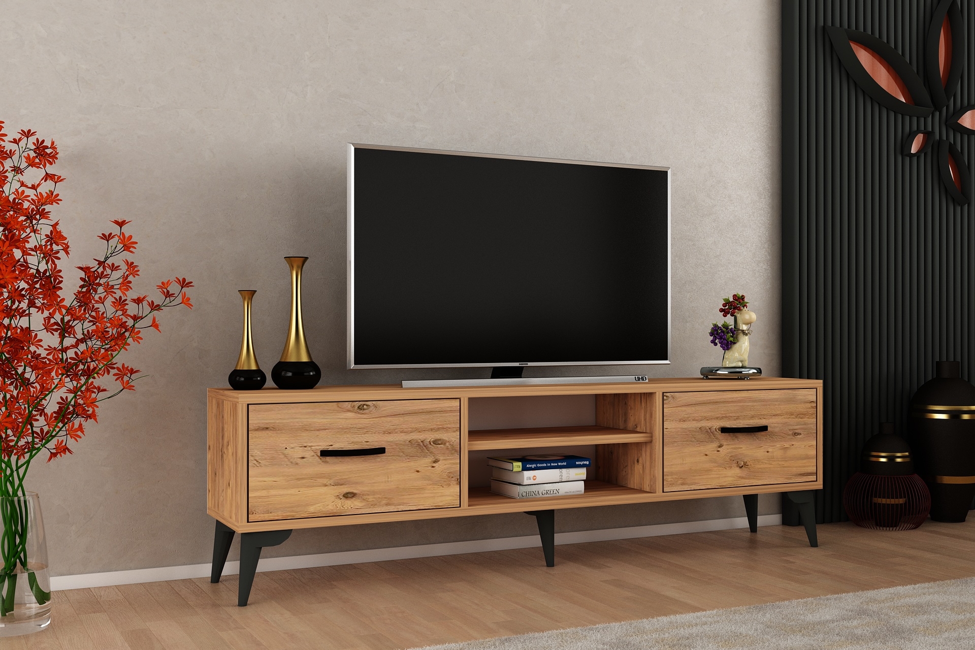 BELİSS ATLANTİK TV SEHPASI, 140 CM