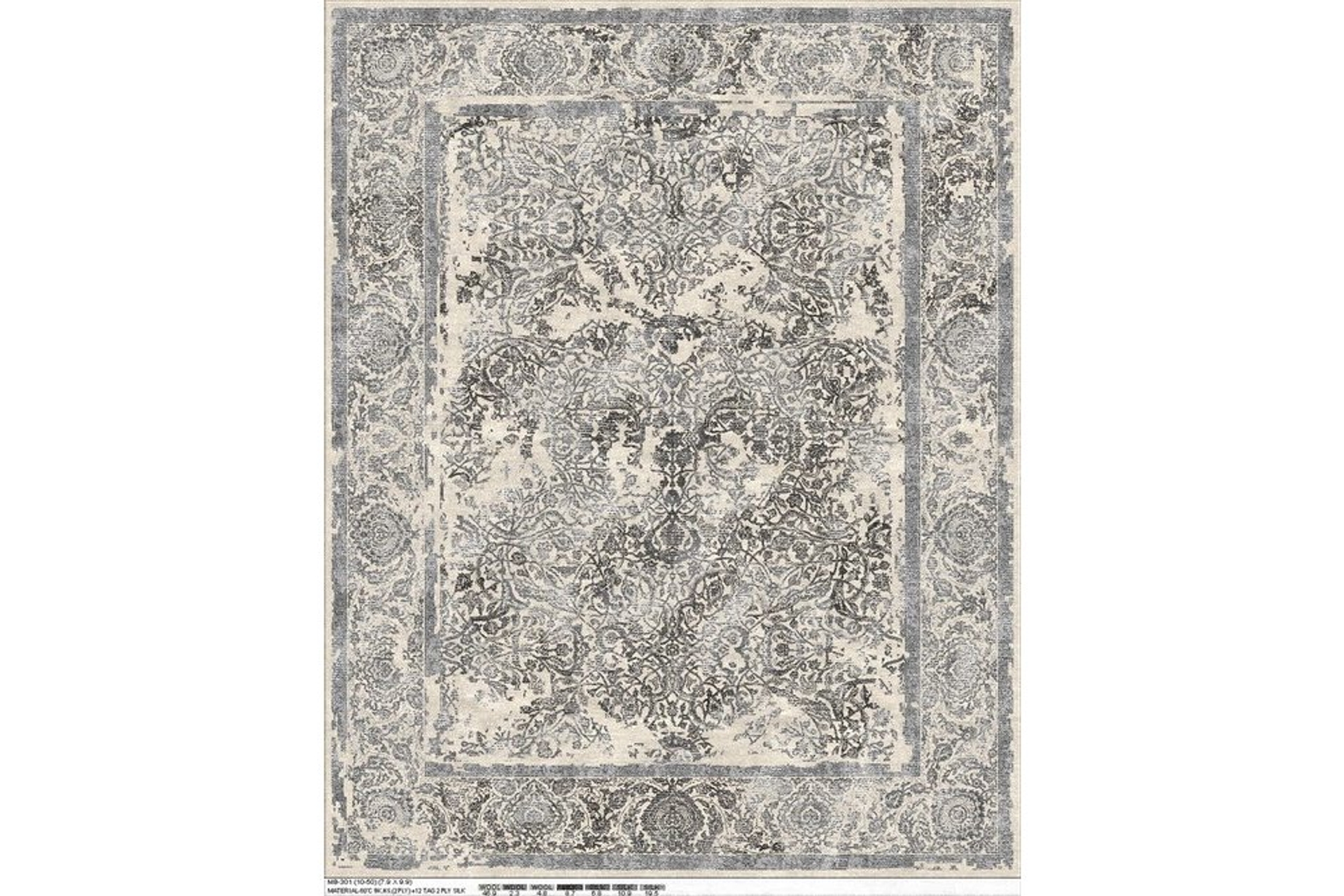 SOPHİSTİCATE GALE-301 BEJ GRİ EL DOKUMA HALI 170X240