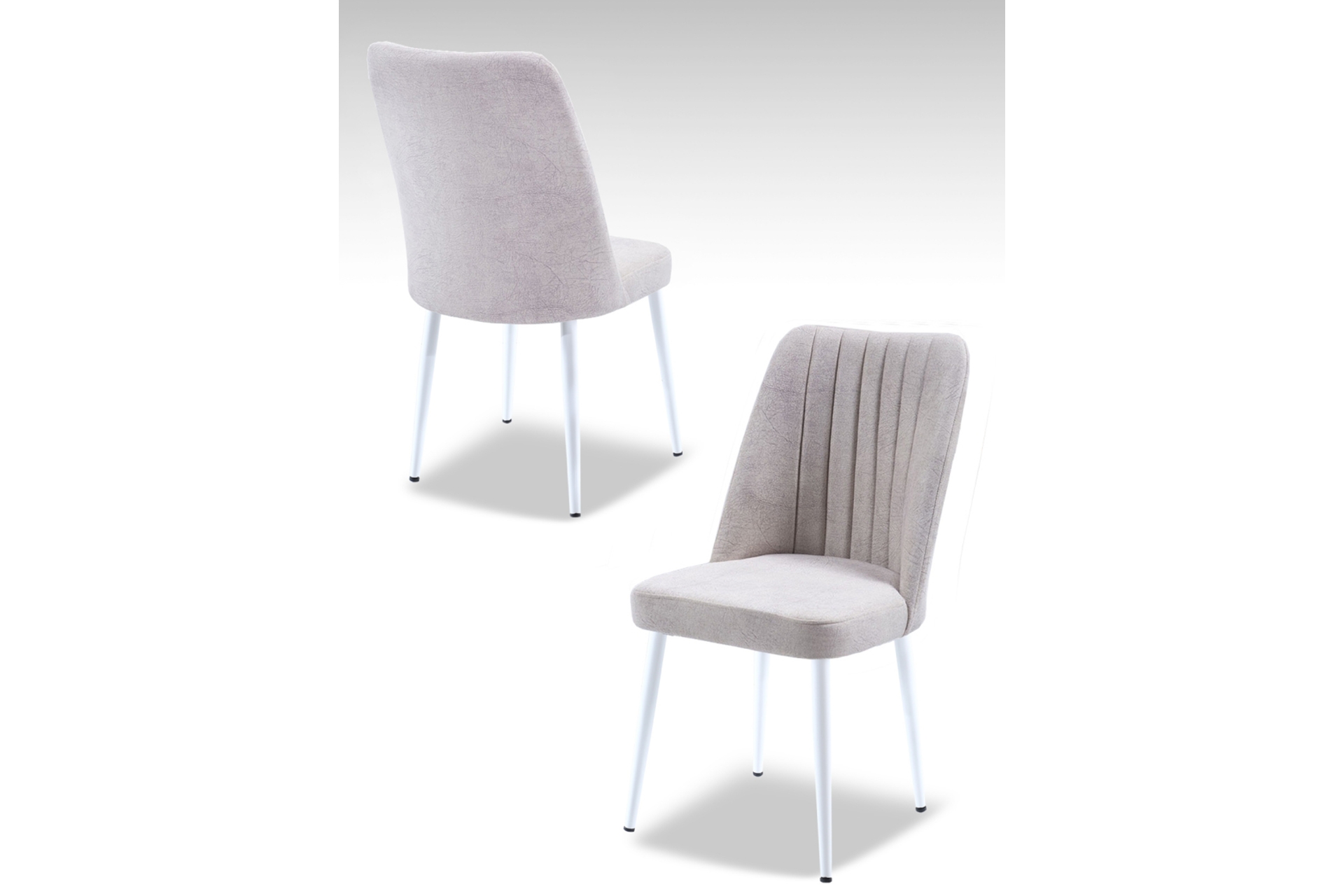 VENTO METAL SANDALYE, BEYAZ AYAK, JERİKA KREM FİYATI - Vivense