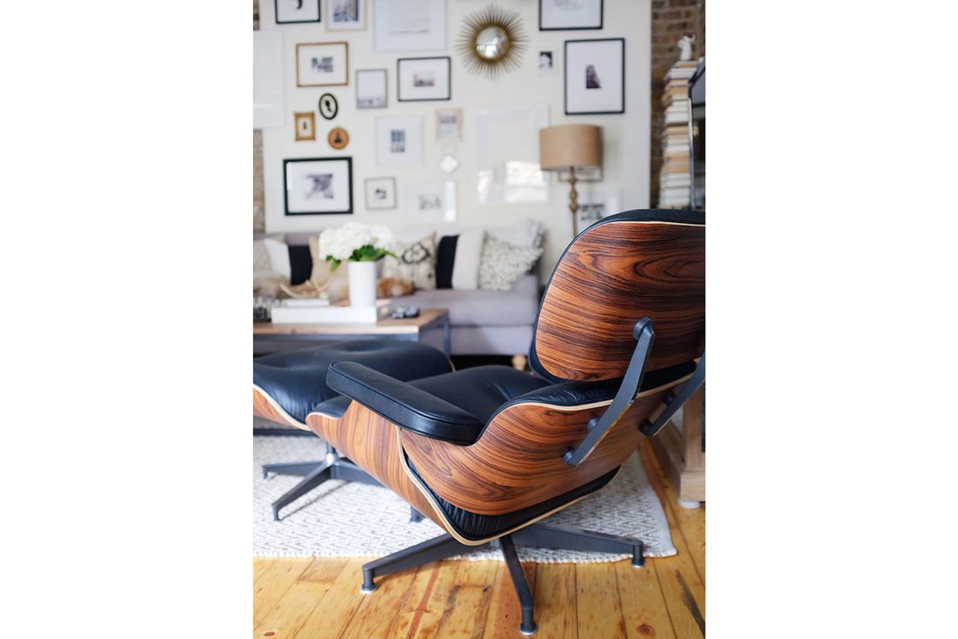 EAMES LONG CHAİR KOLTUK WALNUT FİYATI - Vivense