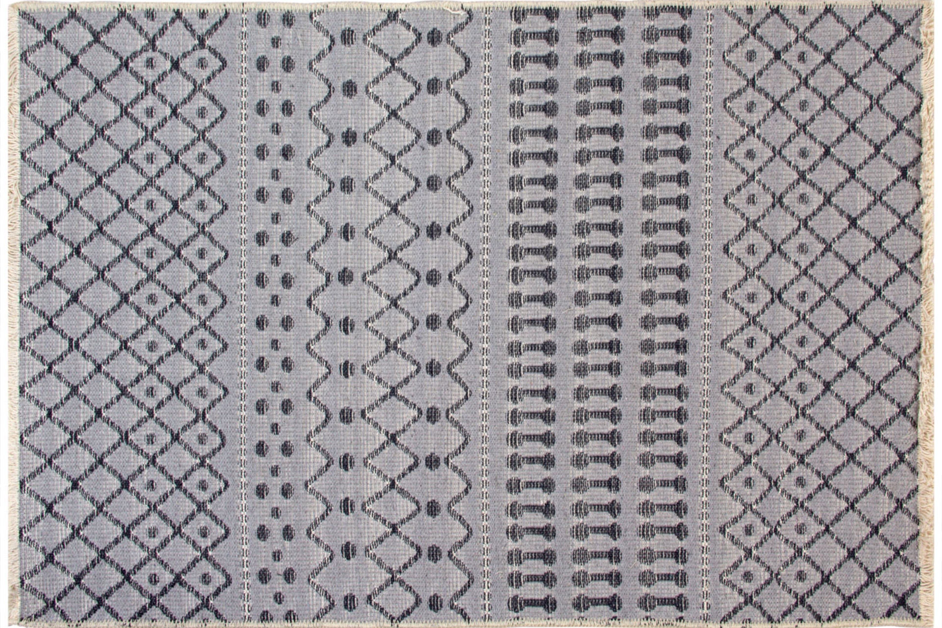 NATURAL PLUS ETNİK DESEN HALI, KREM, 80X150