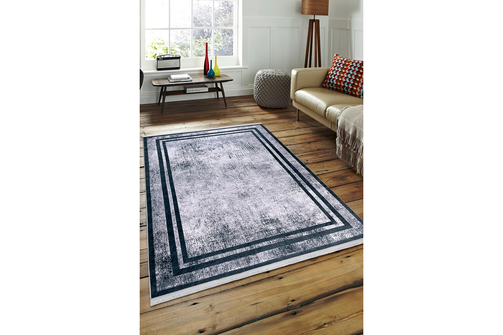 ASSOS PAMUK DOKUMA HALI 1682, YIKANABİLİR, MULTİ, 100X200 FİYATI - Vivense