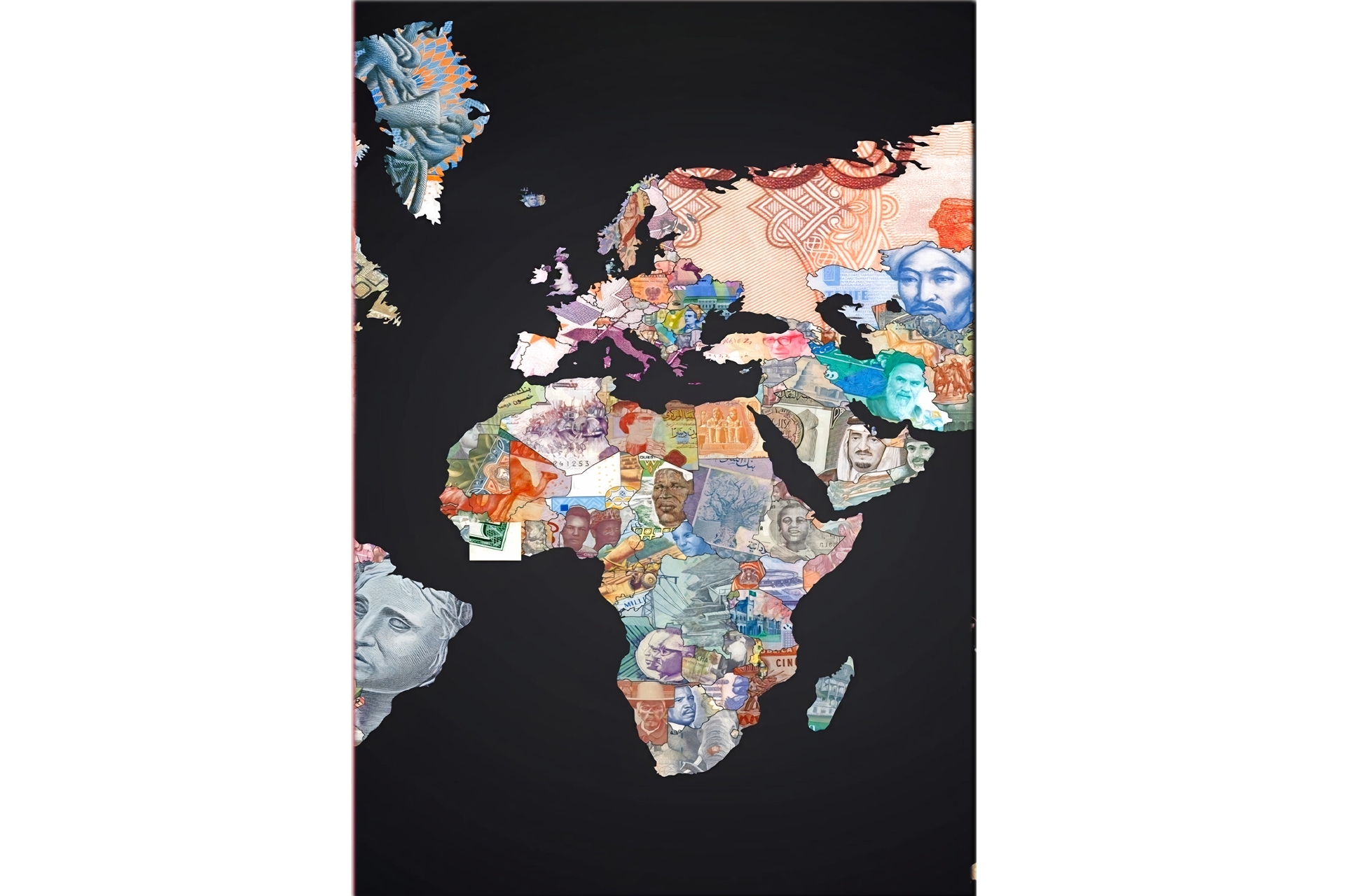 MONEY WORLD FRANK RAY KANVAS SET, 50X70 FİYATI - Vivense