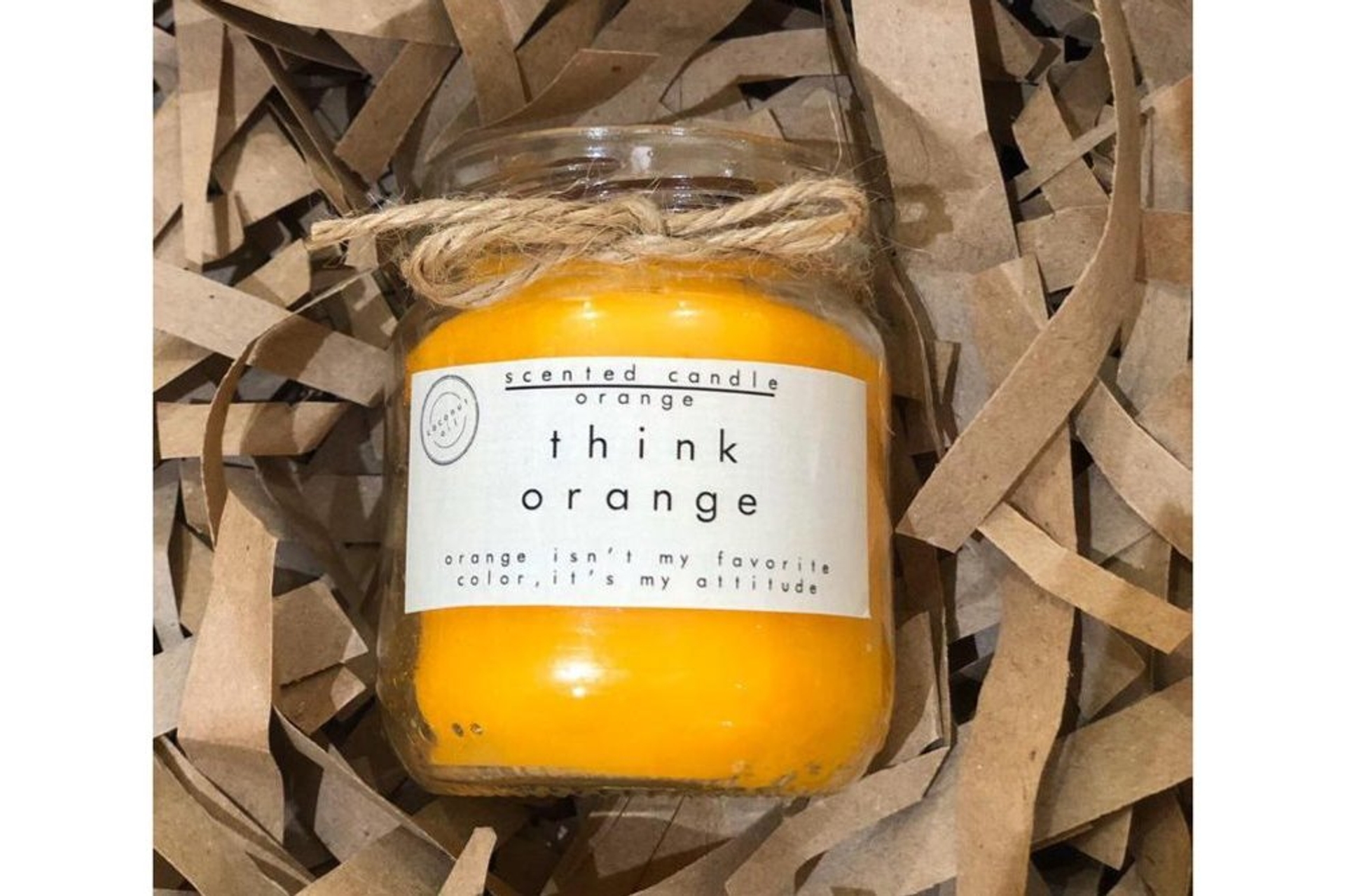 THİNK ORANGE KOKULU MUM 200 ML FİYATI - Vivense