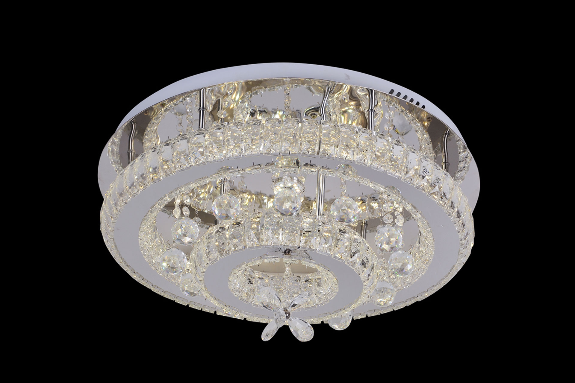 LAMPALUX MODERN 3 RENK LEDLİ TAVAN AYDINLATMASI LED AVİZE 60 CM FİYATI - Vivense