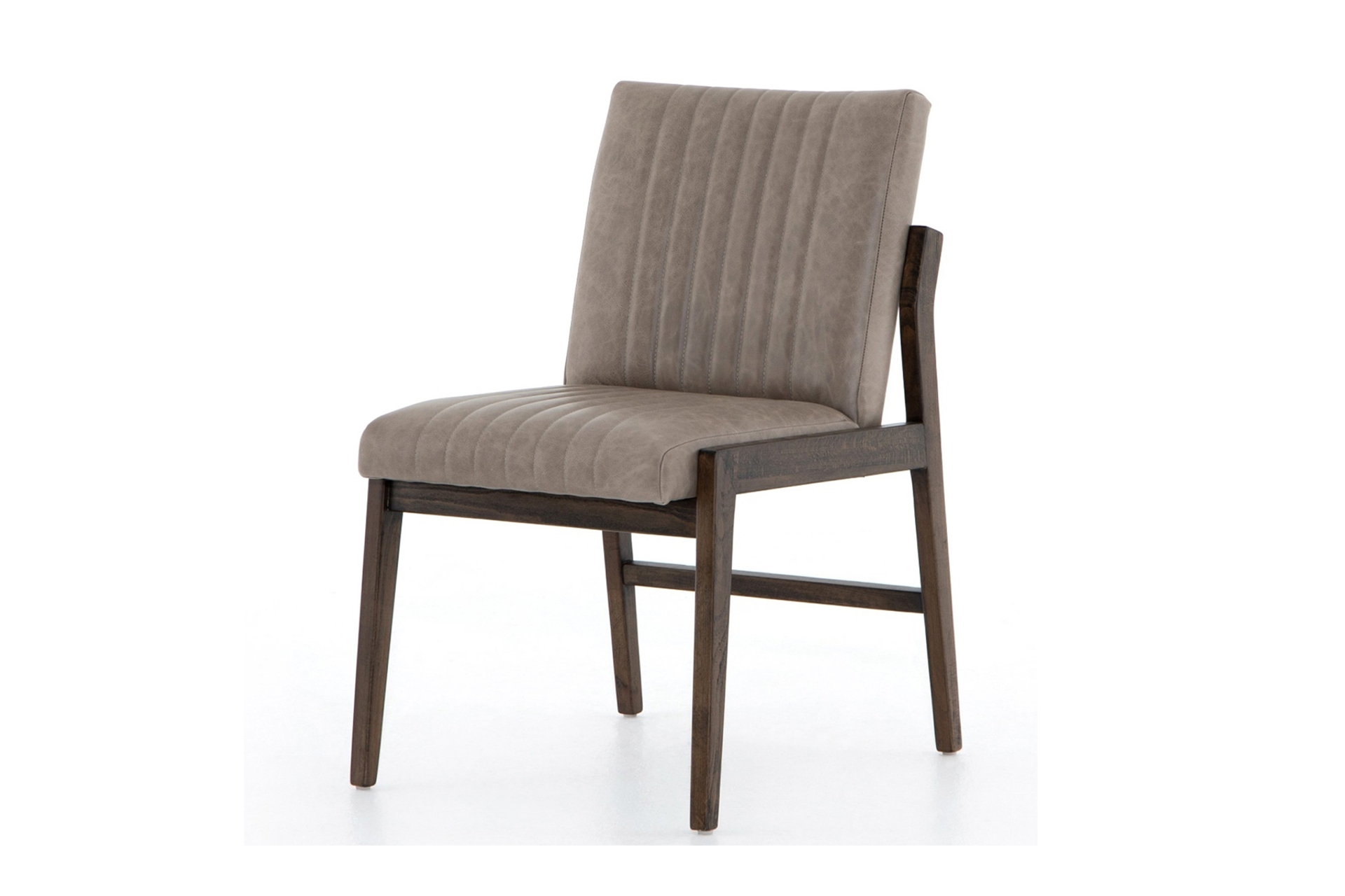 LOOKS DERİ AHŞAP SANDALYE, GRİ FİYATI - Vivense