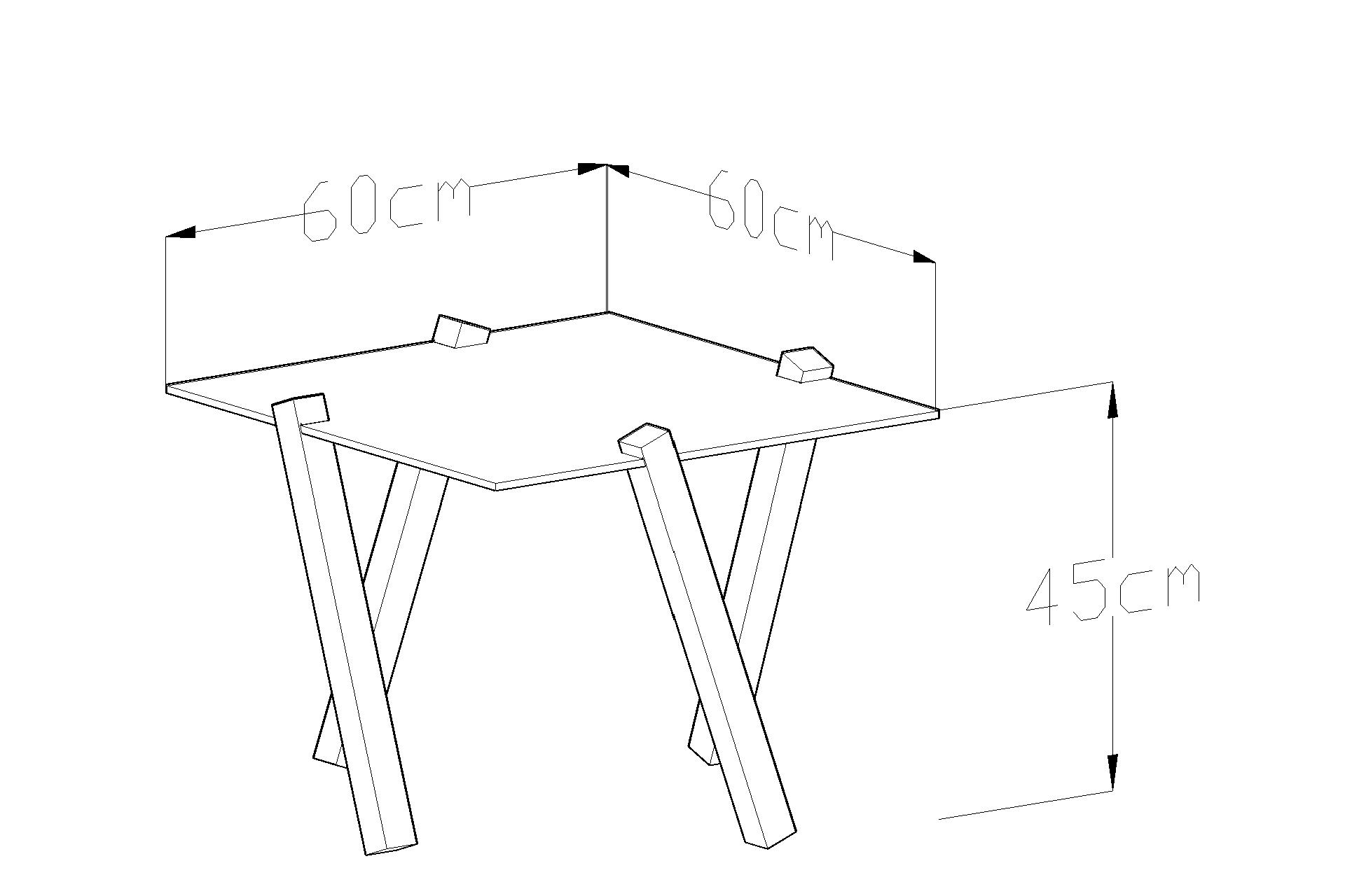GİVAYO WOOD'S EMİLY ORTA SEHPA, CEVİZ FİYATI - Vivense