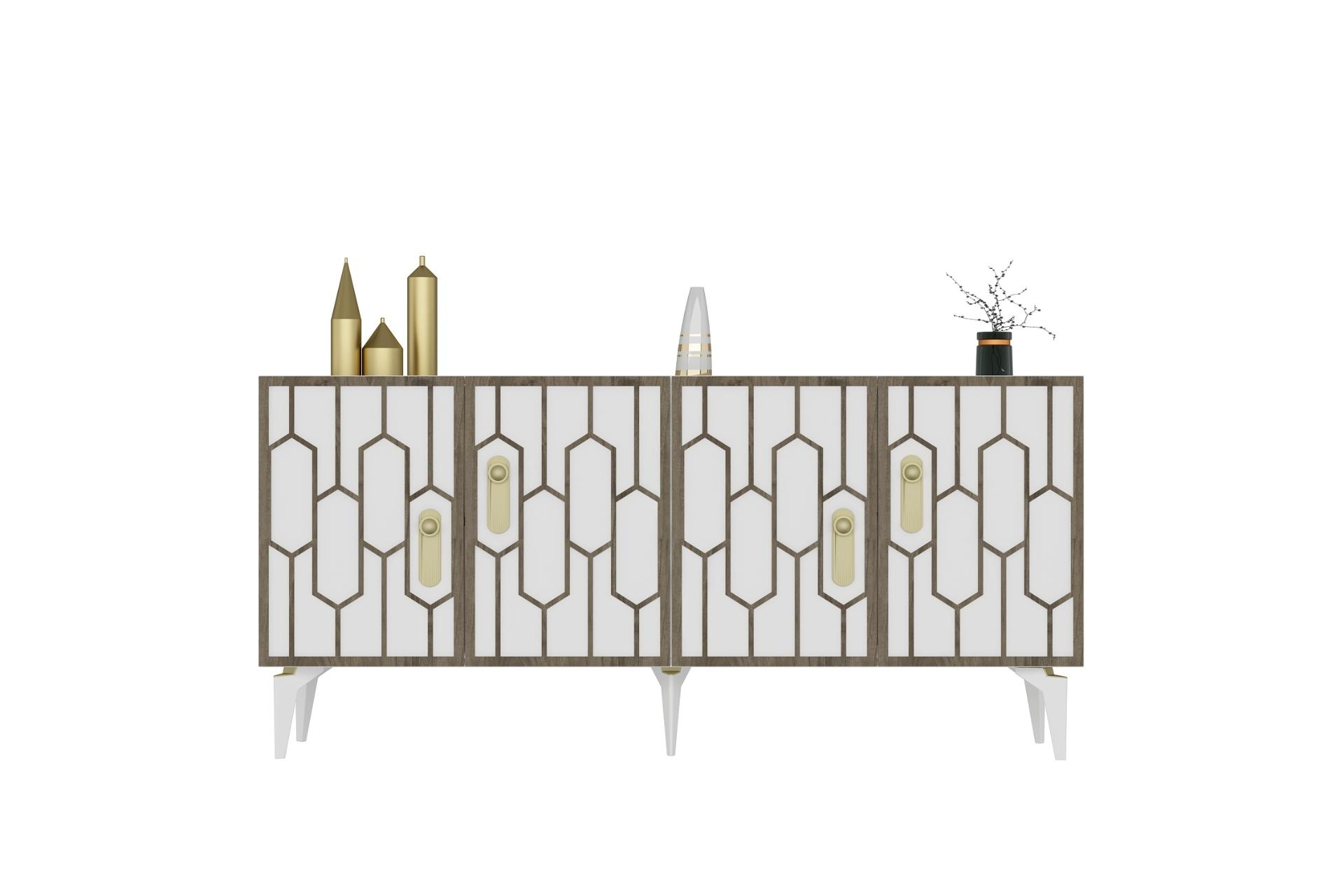 LENA KONSOL, BEYAZ CEVİZ DESEN FİYATI - Vivense