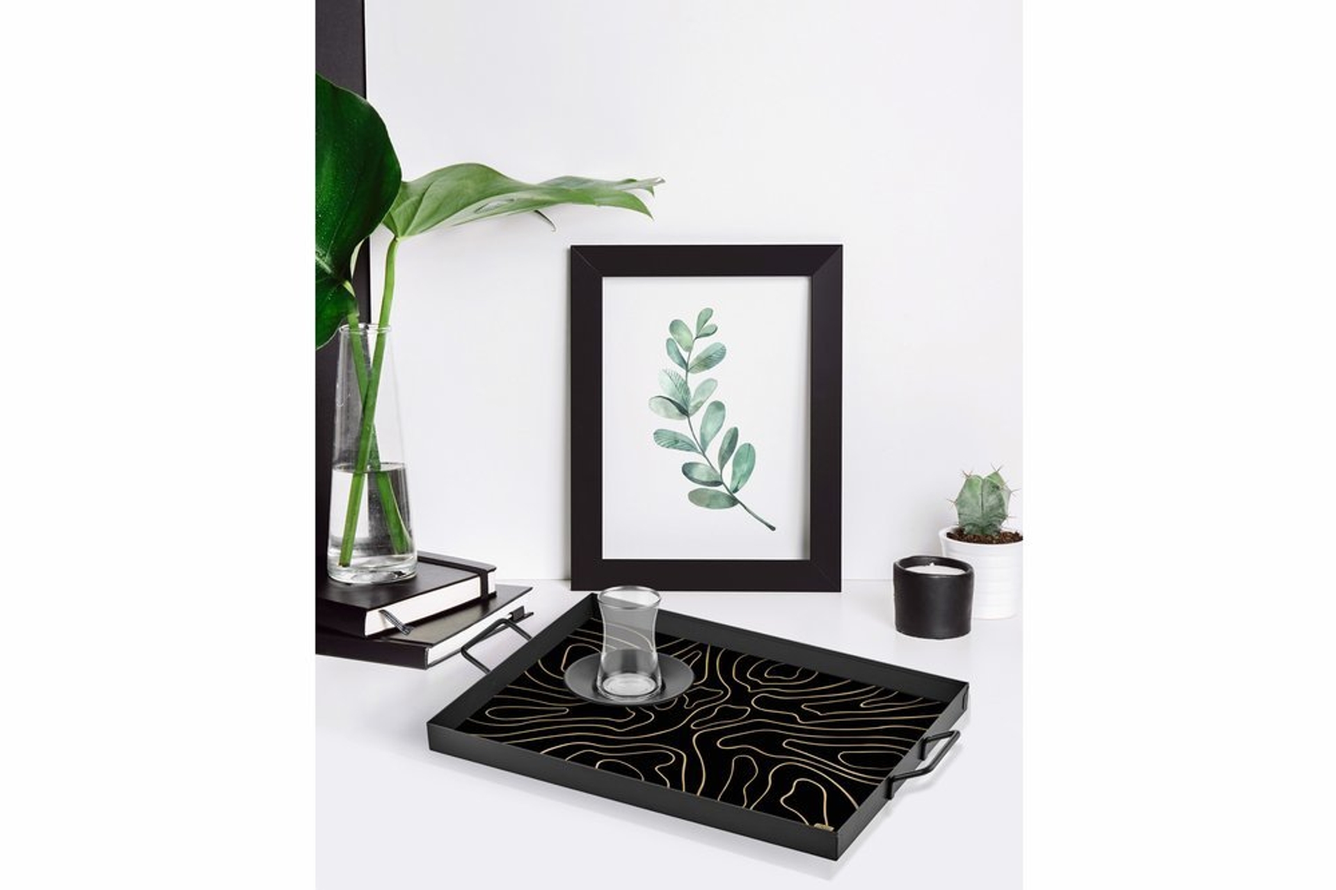 TEPSİ DELTA DESEN 40X30 CM FİYATI - Vivense