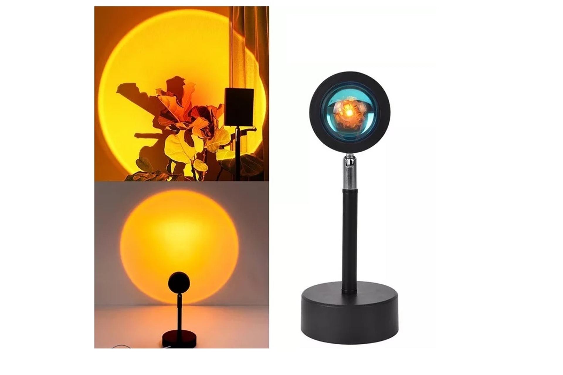 LİVAVA GÜN BATIMI FİLTRELİ MASA LAMBASI, TURUNCU