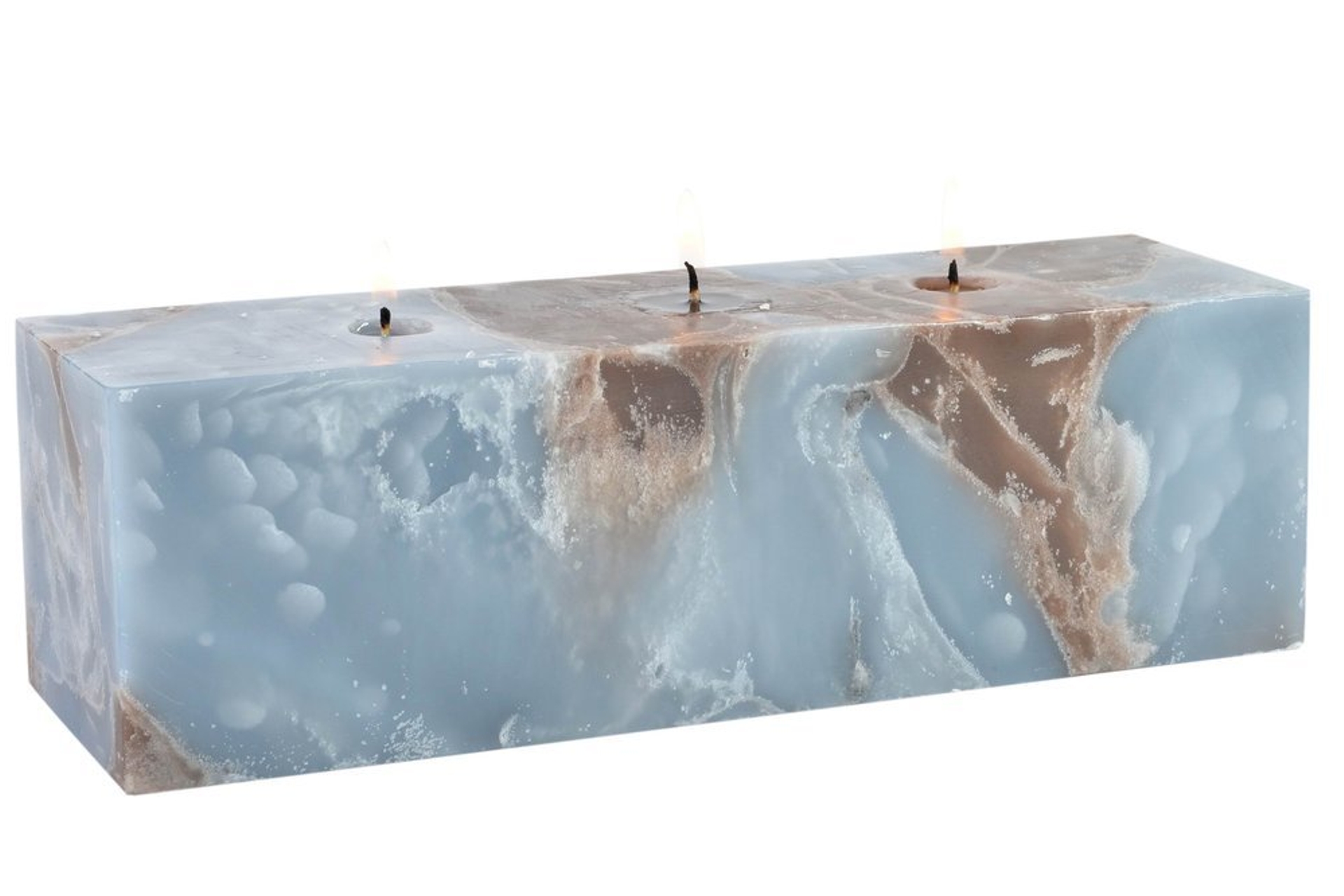 MARBLE GRİ VİZON DEKORATİF KOKULU MUM 12 X 12 FİYATI - Vivense