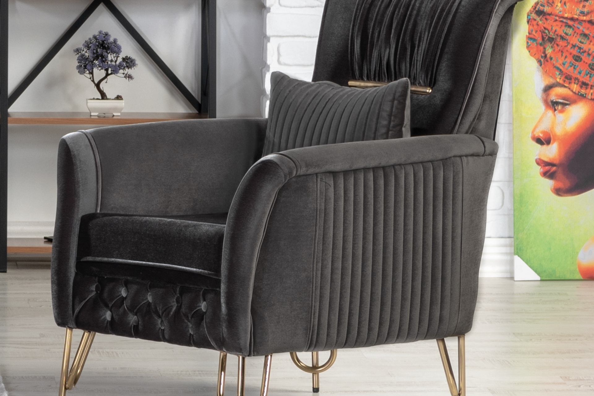 VİNDA VEGAS BERJER, SİYAH FİYATI - Vivense