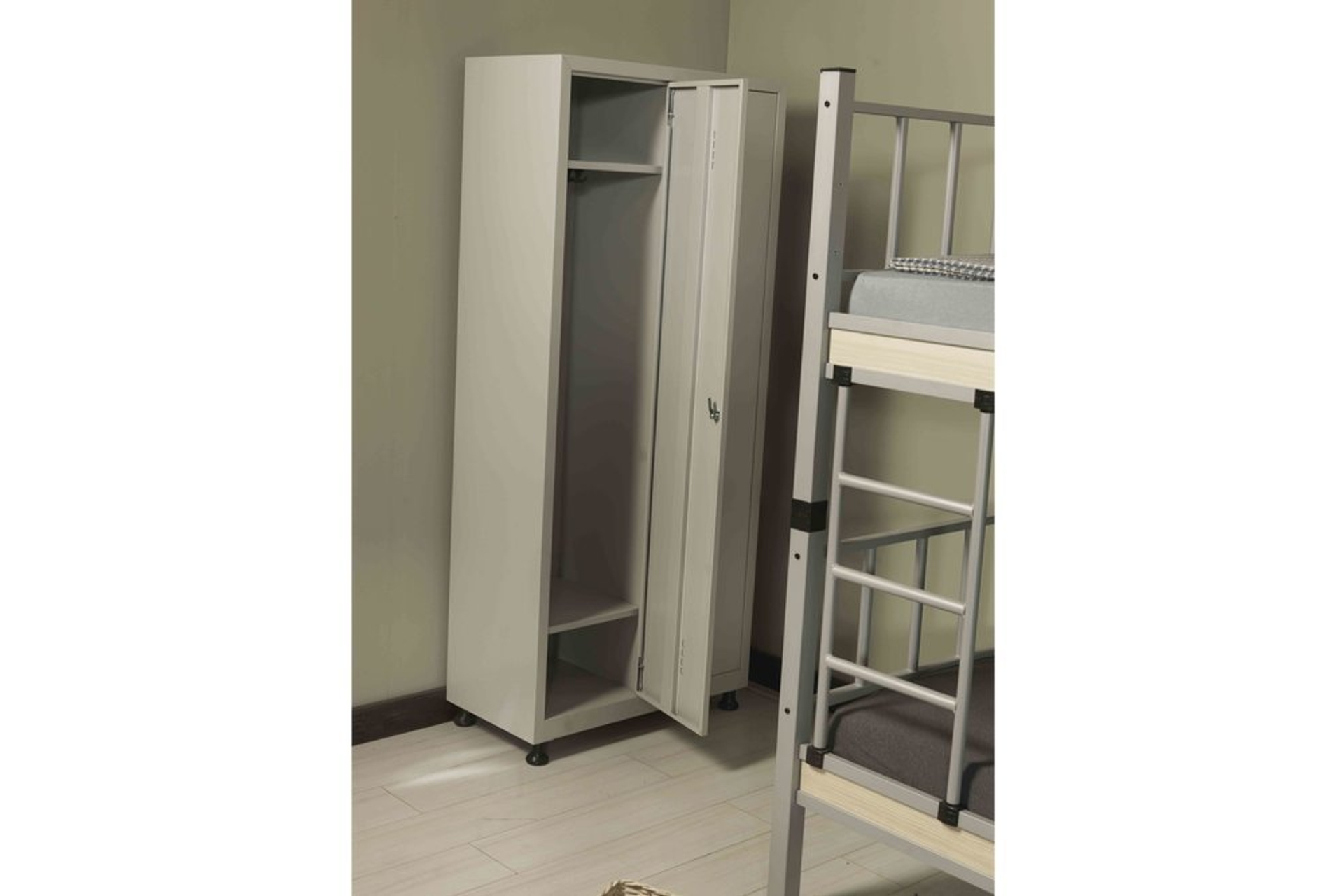 YURT METAL RANZA, GRİ, 90X190