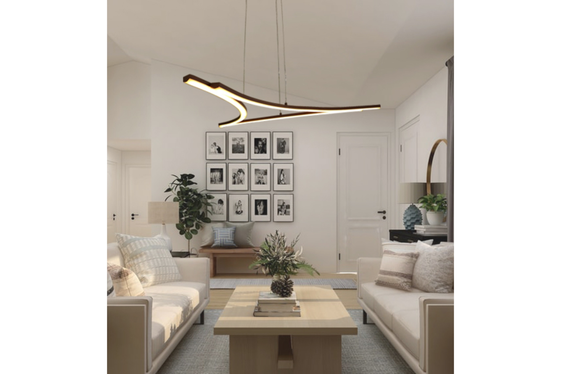 TORONTO SARKIT LED AVİZE 100 CM FİYATI - Vivense