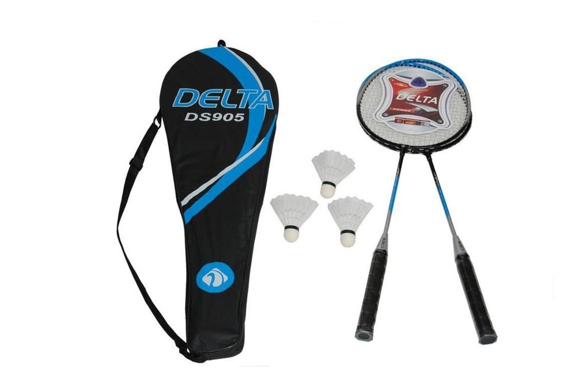 DELTA İKİ BADMİNTON RAKETİ ÜÇ BADMİNTON TOPU ÇANTALI ÇİFTLİ SET FİYATI ...